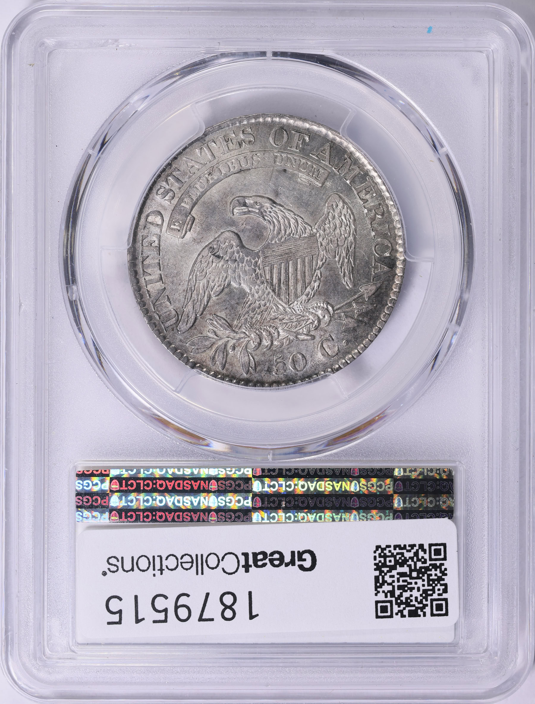 1829 Capped Bust Half Dollar PCGS AU-53 (Toned) (Item 1879515 ...