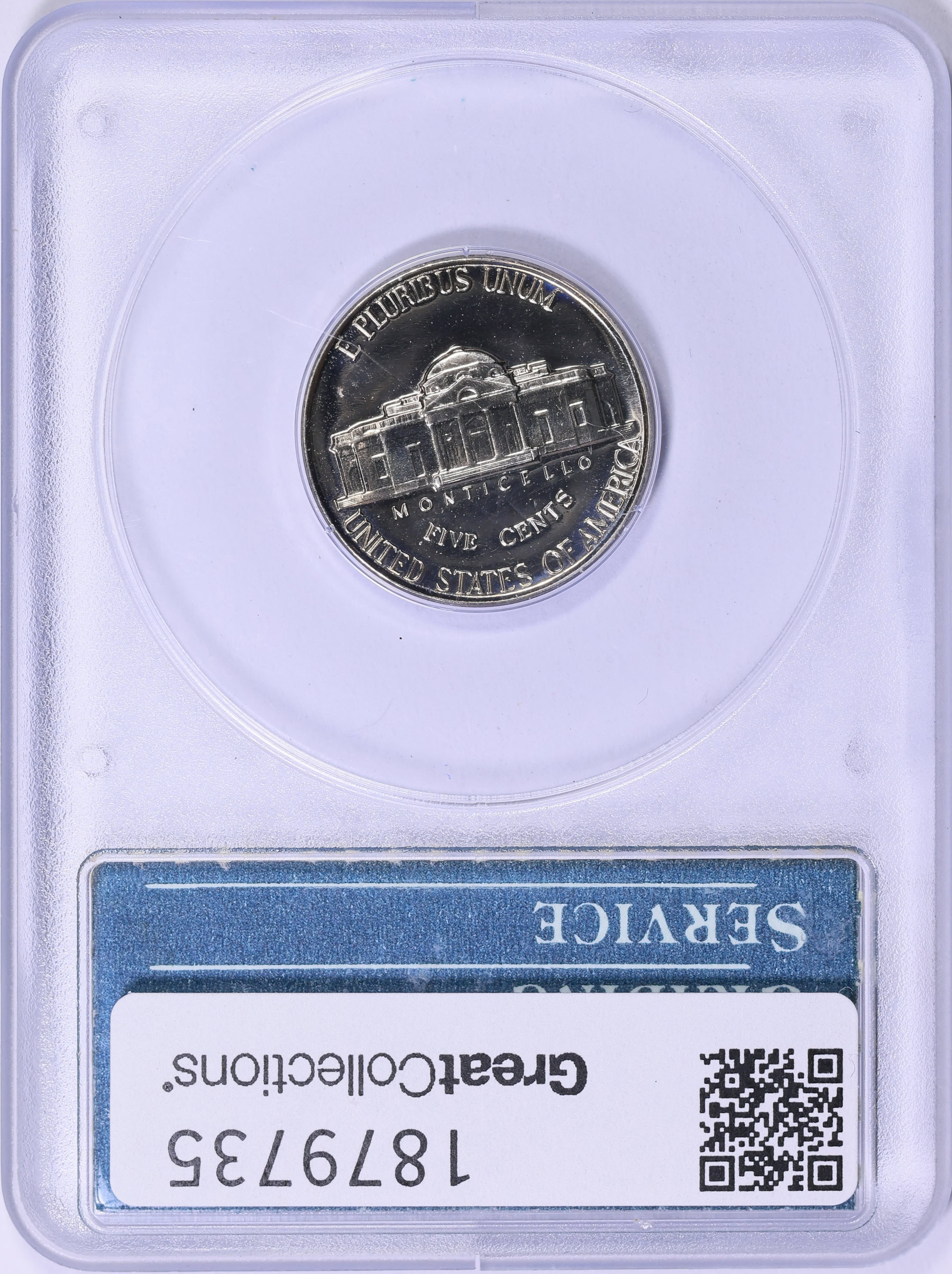 1954 Jefferson Nickel PCGS Proof-66 OGH (1st Gen) (Item 1879735) | GreatCollections Coin Auctions