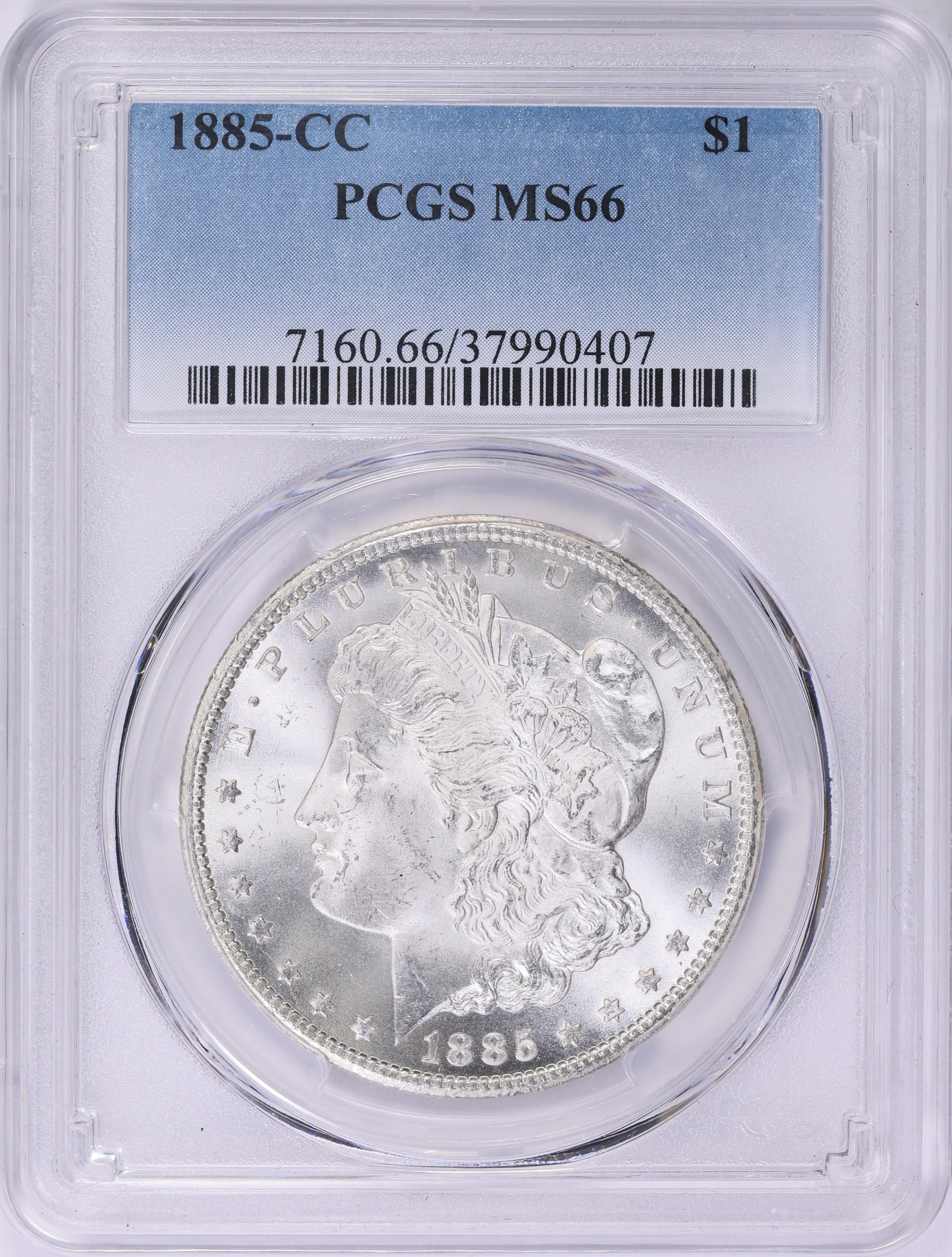 1885-CC Morgan Silver Dollar PCGS MS-66 (Item 1879756) | GreatCollections Coin Auctions