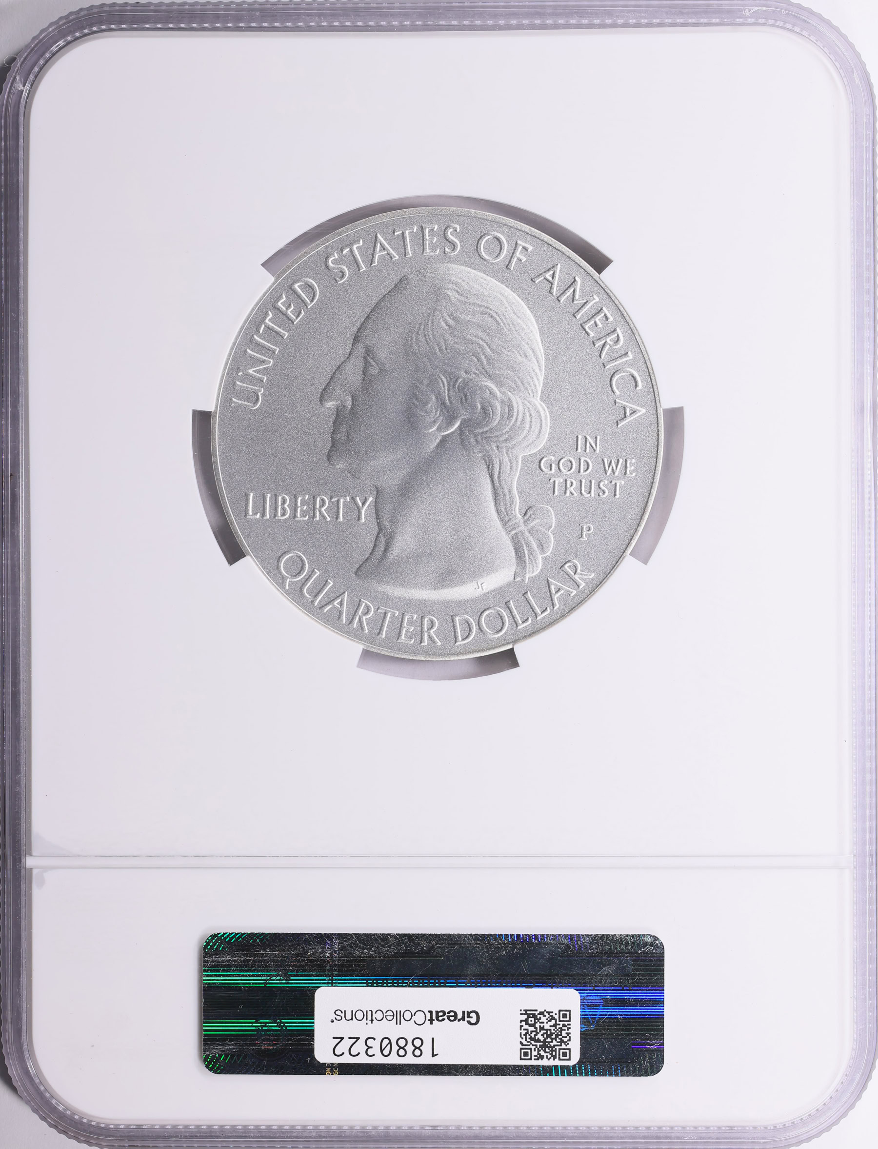 2020-P America the Beautiful 5 oz. Silver Quarter Marsh-Billings ...