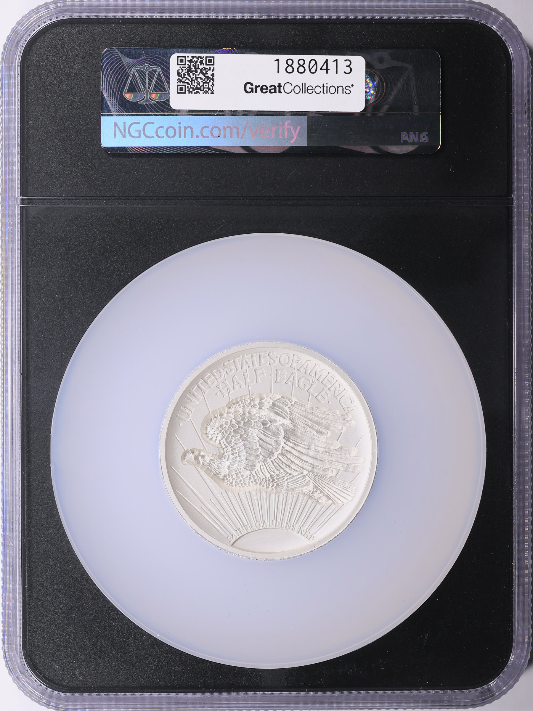 2022 Silver 5oz Saint-Gaudens Half Eagle Super Incuse National Park ...