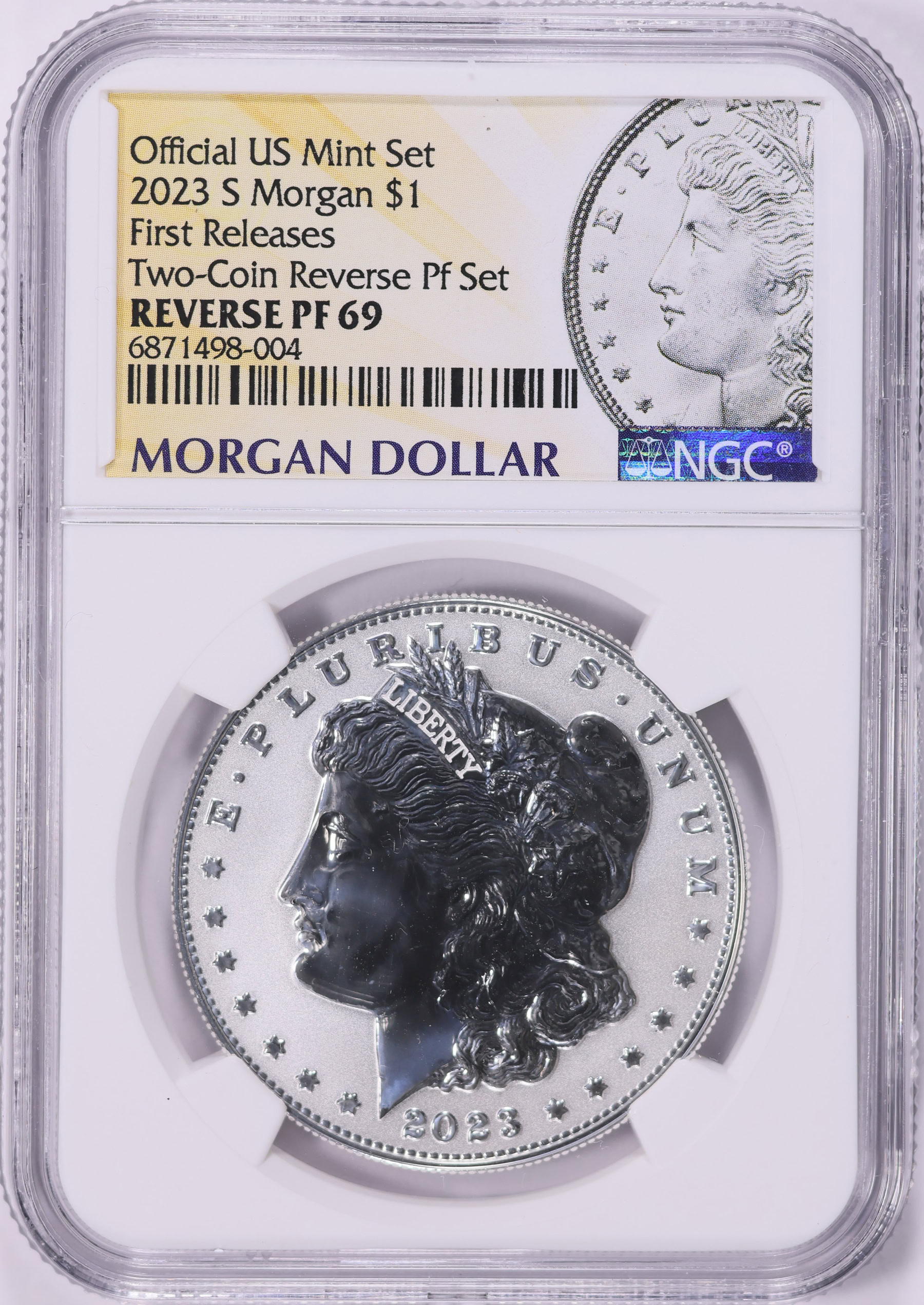 2023-S Morgan Silver Dollar Reverse Proof First Releases (From the ...