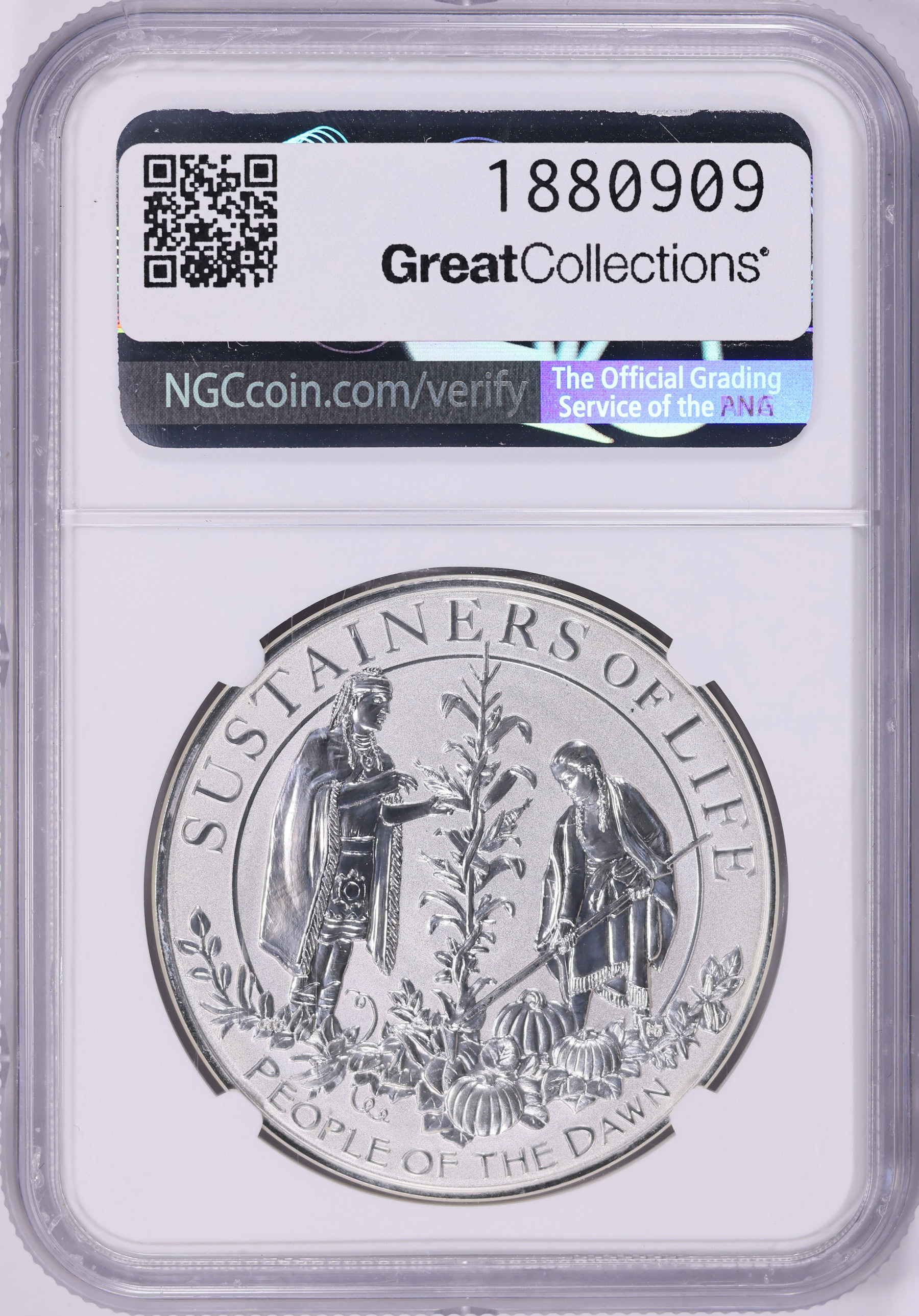 2020 U.S. Mint Medal Mayflower Voyage 400th Anniversary Silver Reverse ...