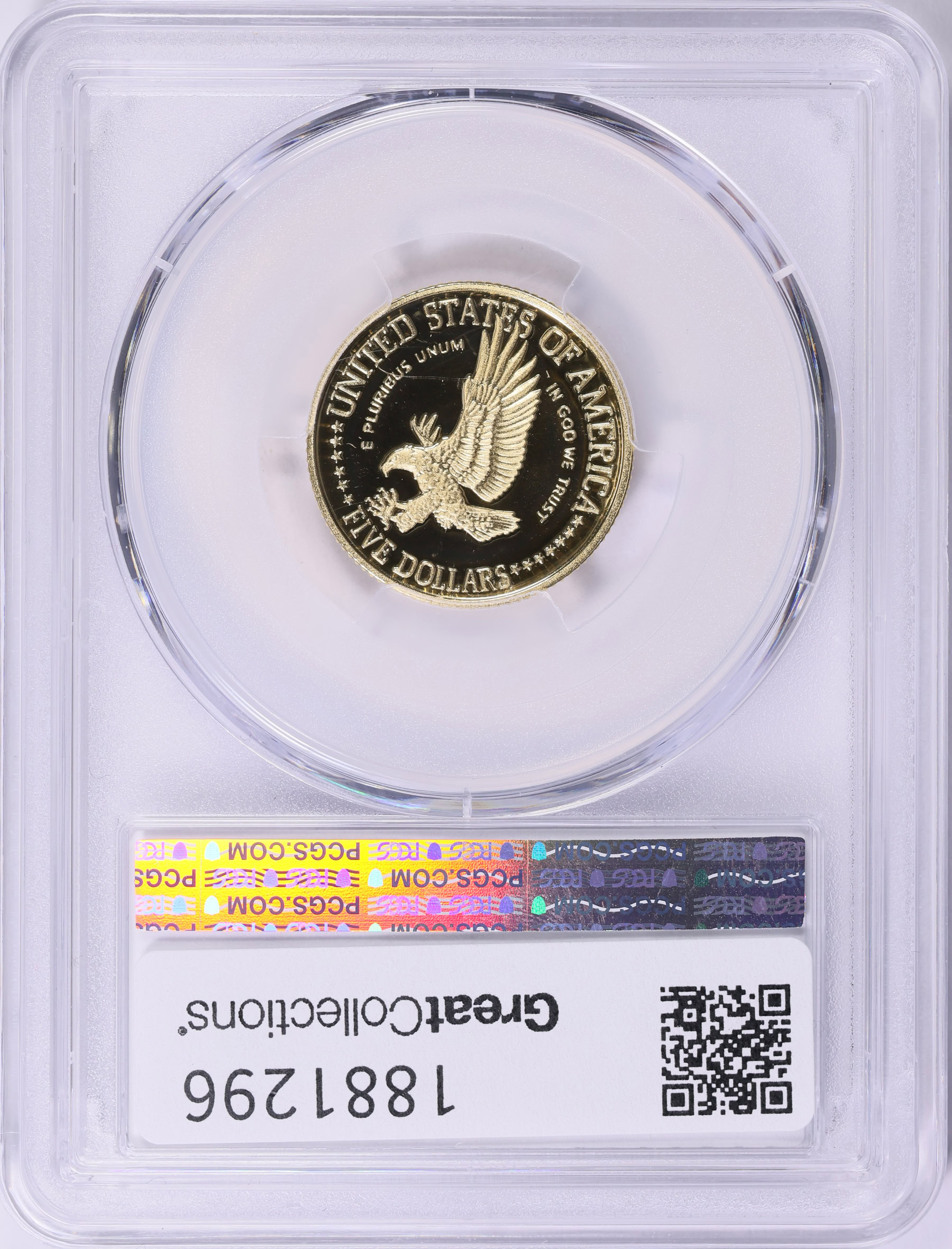 1986-W Statue of Liberty Centennial Gold $5 PCGS Proof-69 DCAM (Item ...