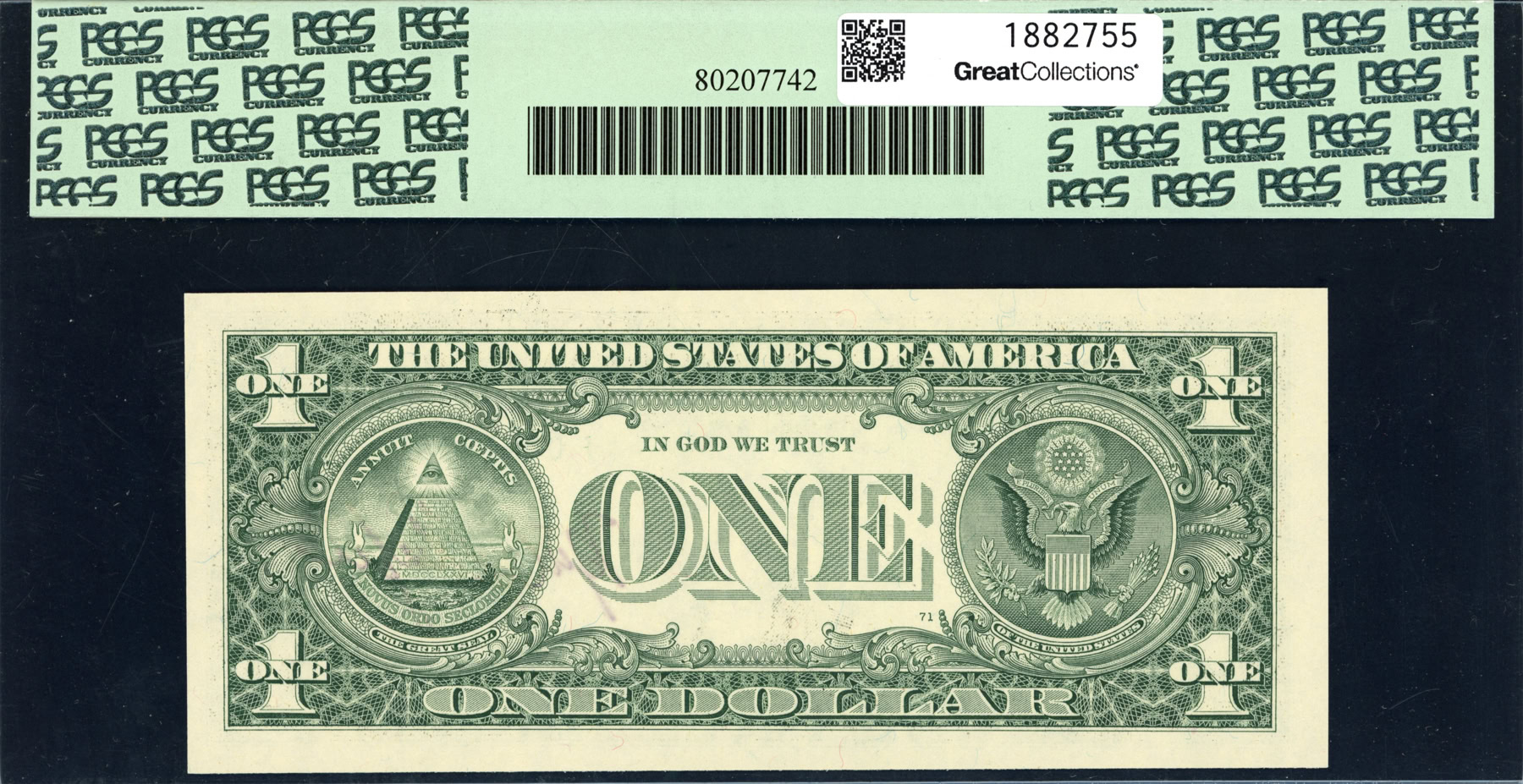 Fr. 1933-F (FI Block) 2006 $1 Atlanta Federal Reserve Note *Neil Shafer ...