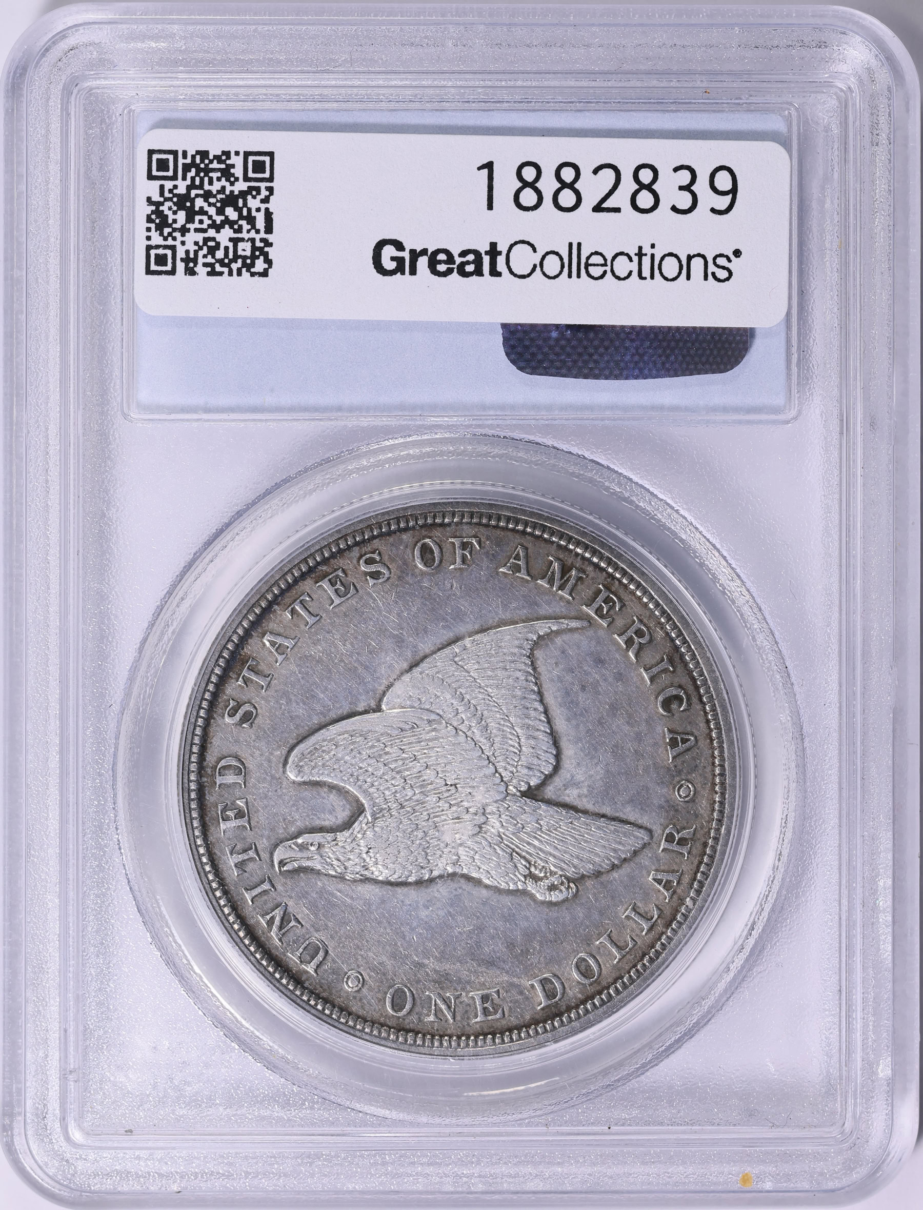 1839 Gobrecht Silver Dollar Original, Coin Alignment PCGS Proof-55 (CAC ...