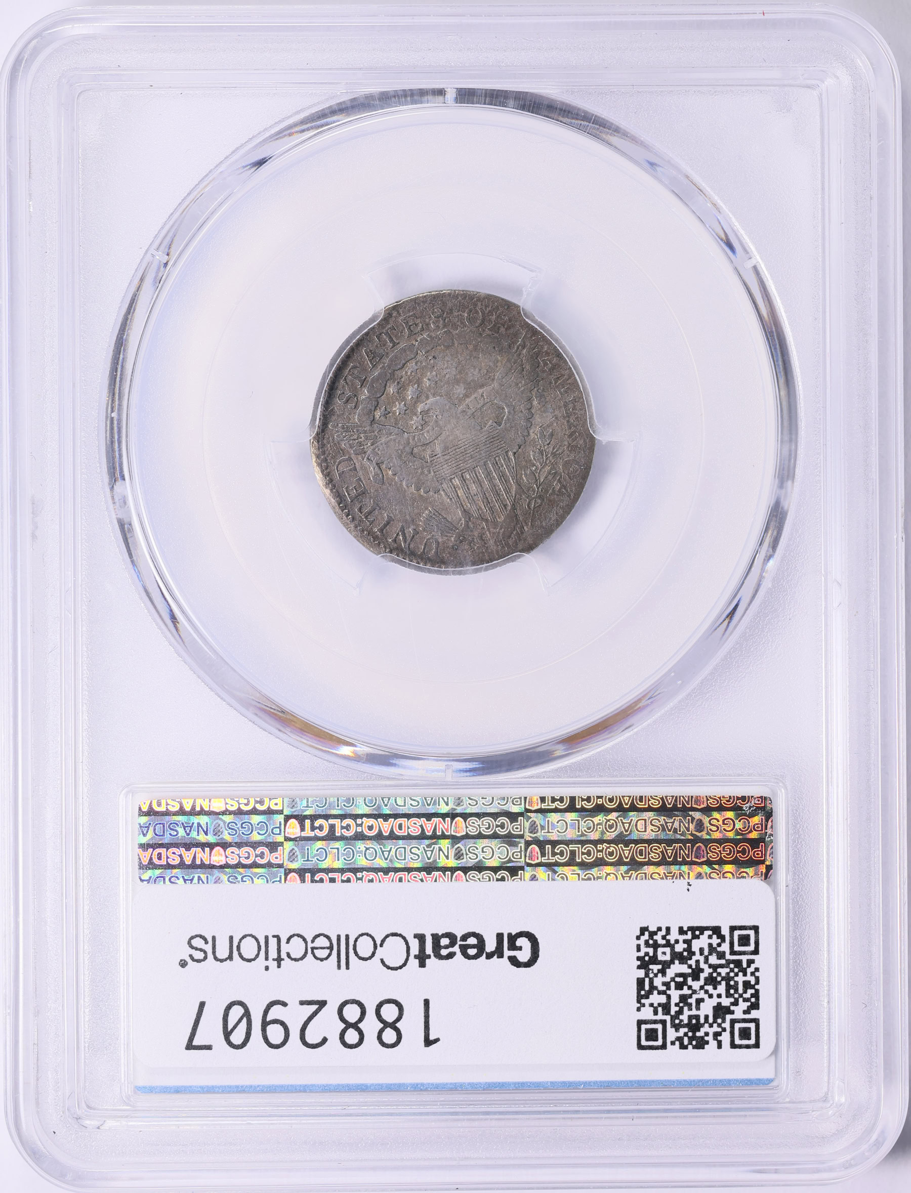 1804 Draped Bust Dime 13 Stars Reverse PCGS Genuine VF Details (Item ...