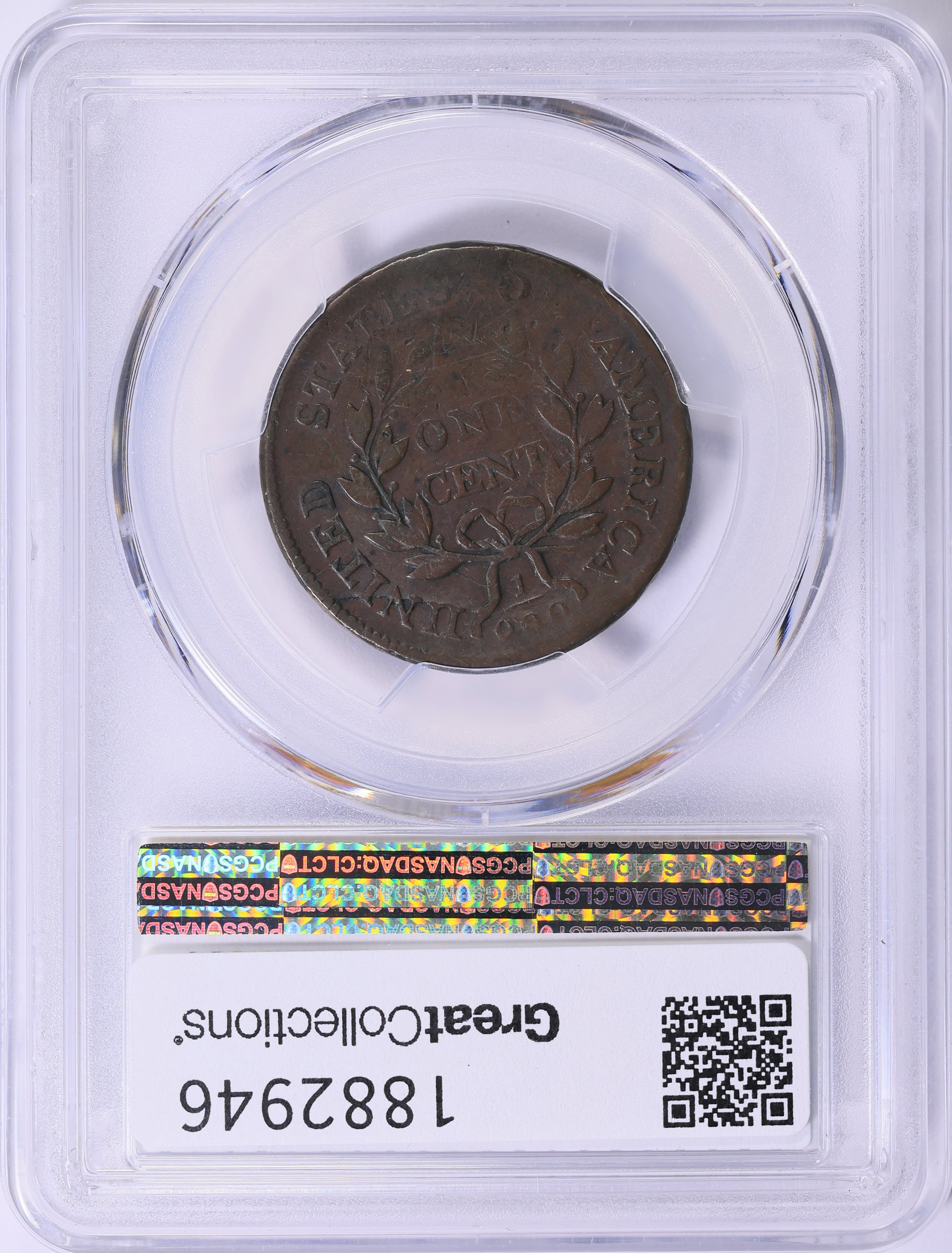 1801 Draped Bust Cent 3 Errors Sheldon 219 PCGS F-15 BN (Item 1882946 ...