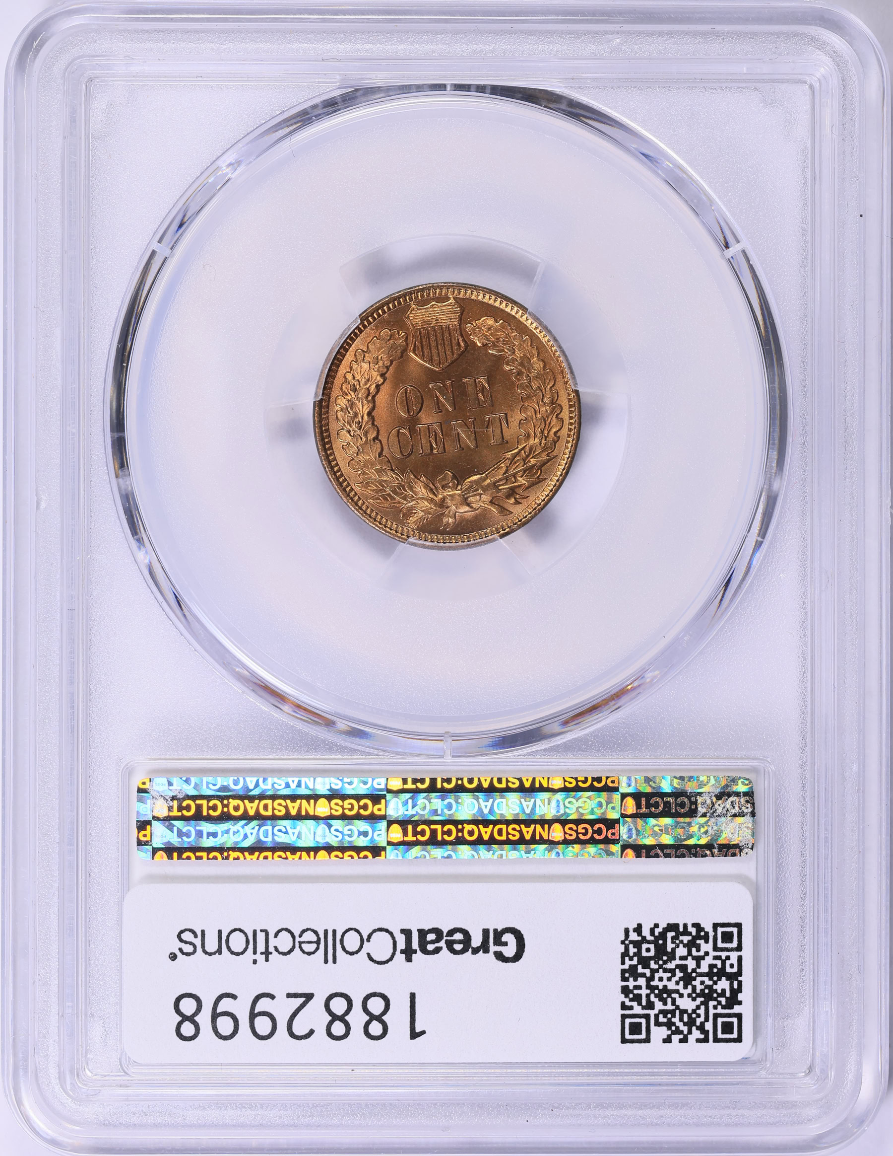 1909 Indian Cent PCGS MS-66 RD (Item 1882998) | GreatCollections Coin Auctions