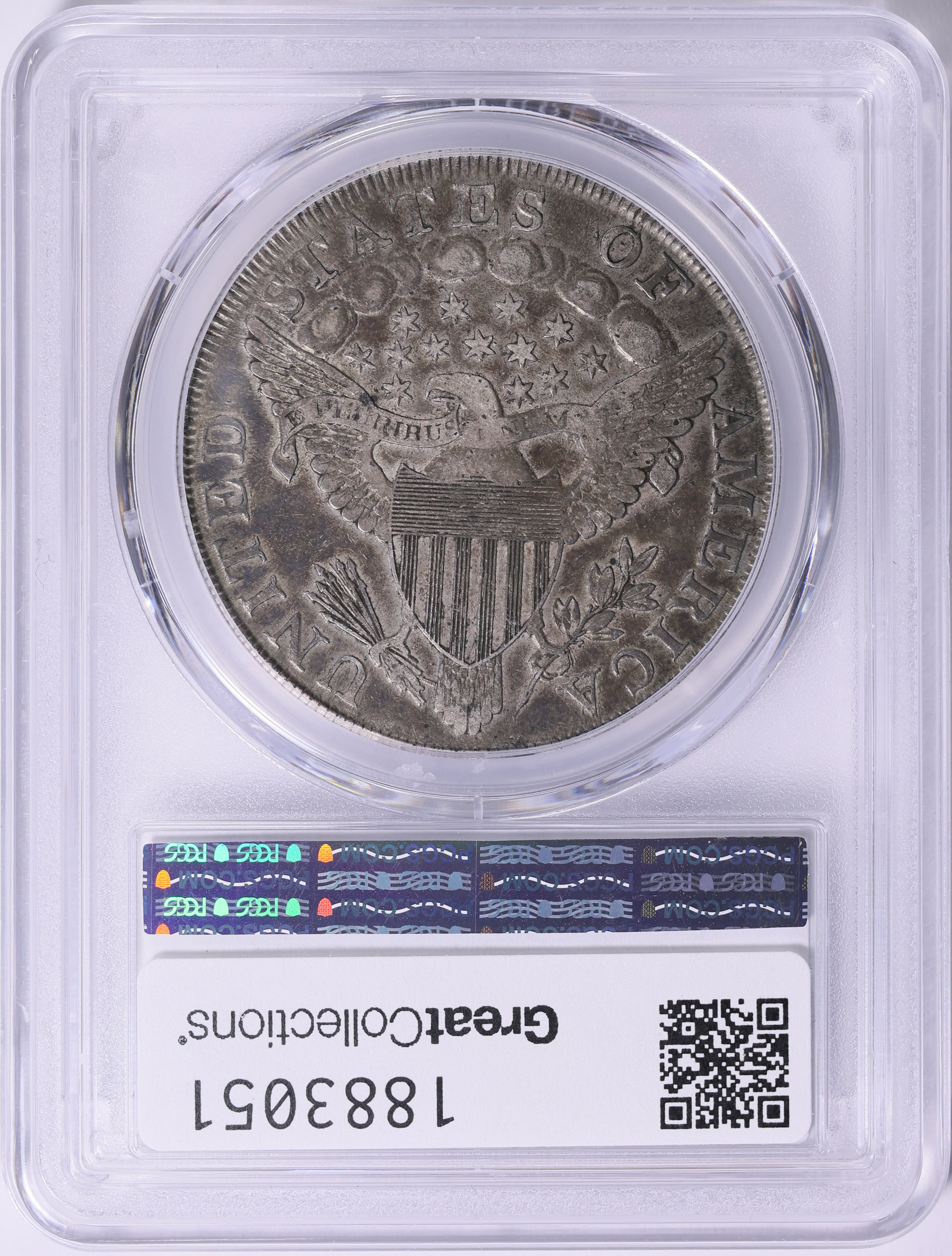 1798 Draped Bust Silver Dollar BB-121 PCGS Genuine XF Details (Item ...