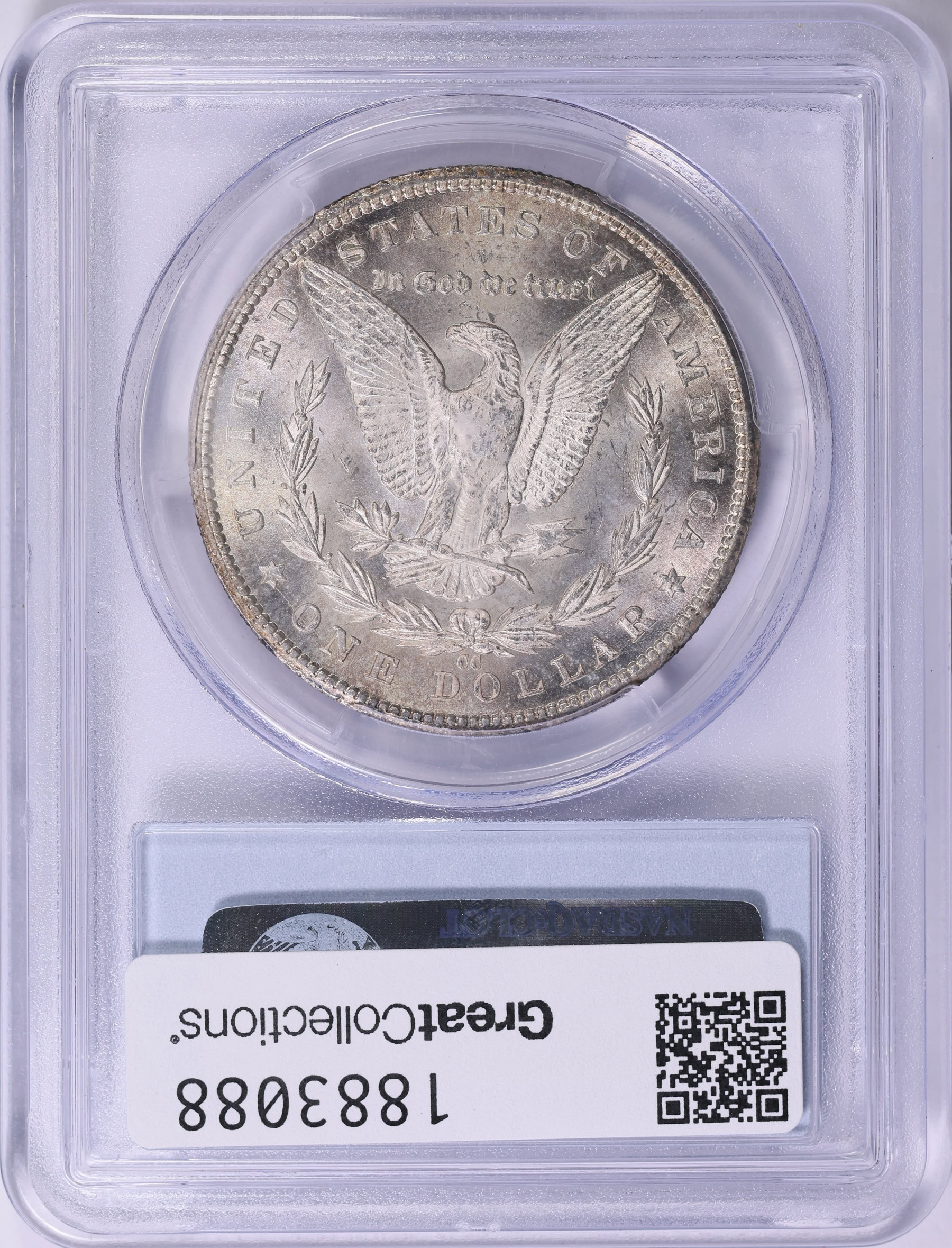 1885-CC Morgan Silver Dollar PCGS MS-64 (CAC Green) (Item 1883088) | GreatCollections Coin Auctions
