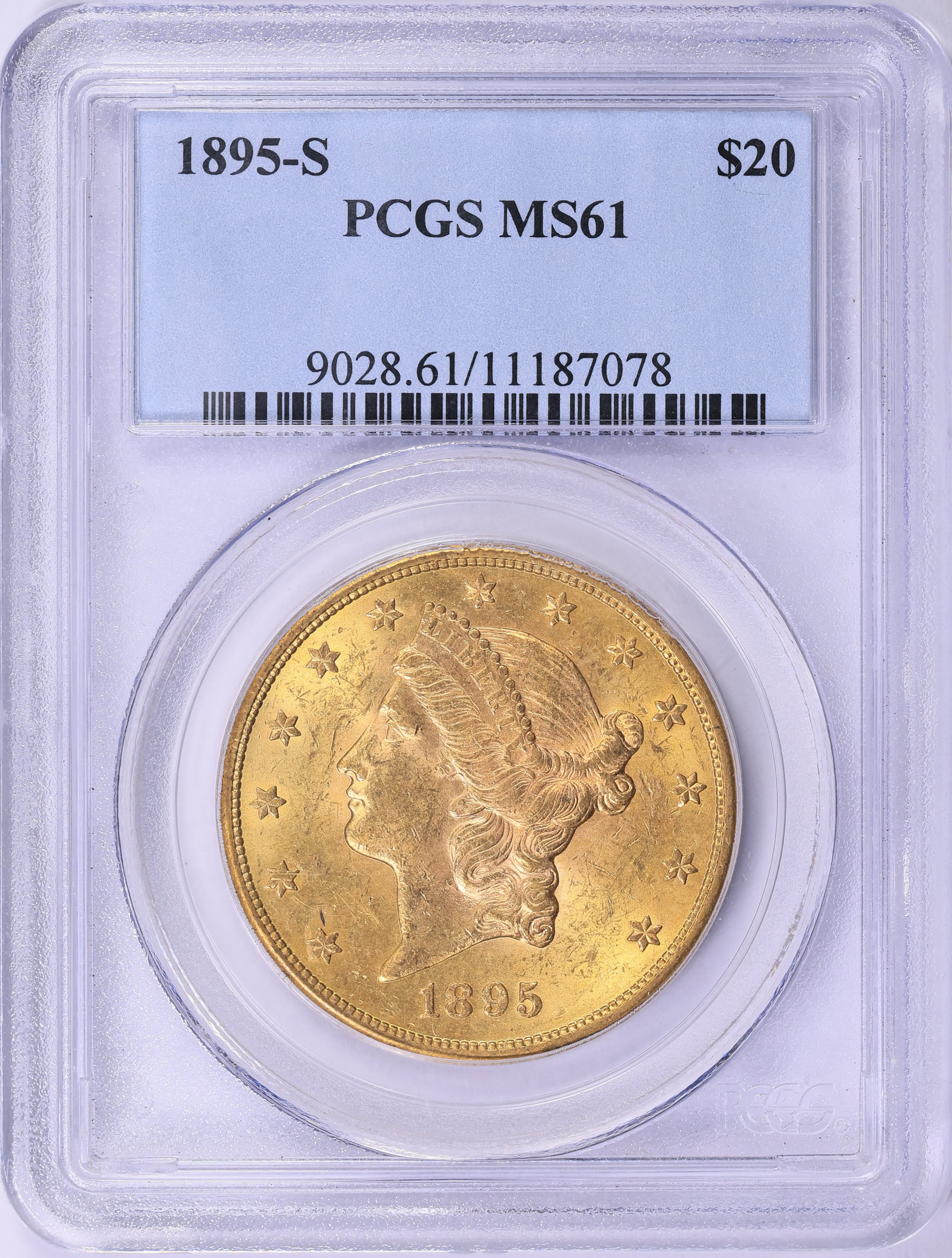 1895-S Liberty Gold Double Eagle PCGS MS-61 (Item 1884535 ...