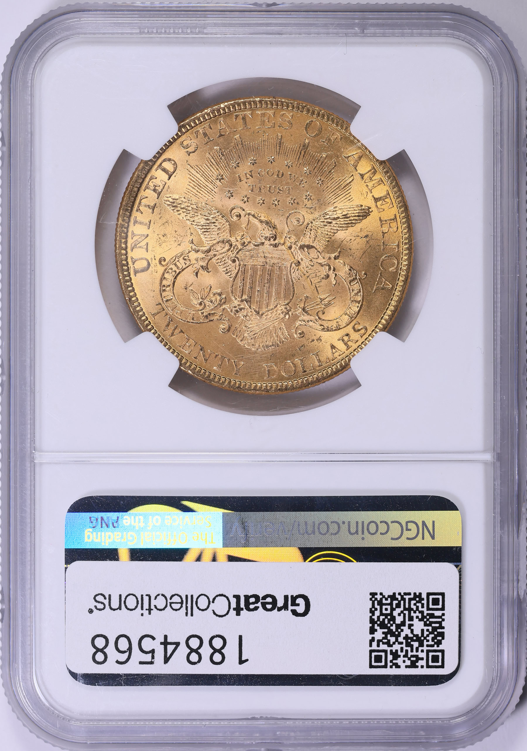 1893 Liberty Gold Double Eagle NGC MS-62 (Item 1884568 ...