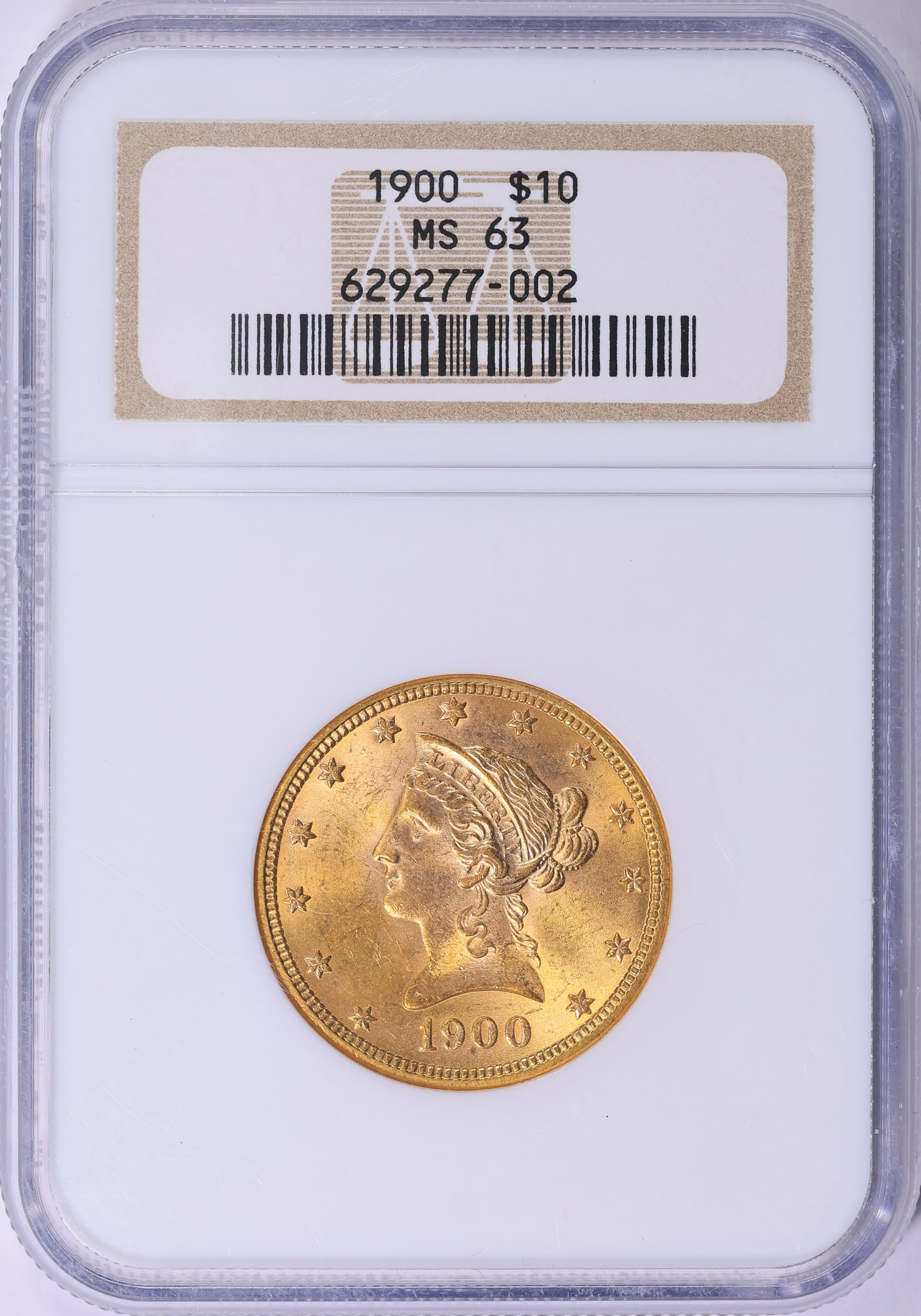 1900 Liberty Gold Eagle NGC MS-63 (Item 1884572) | GreatCollections ...