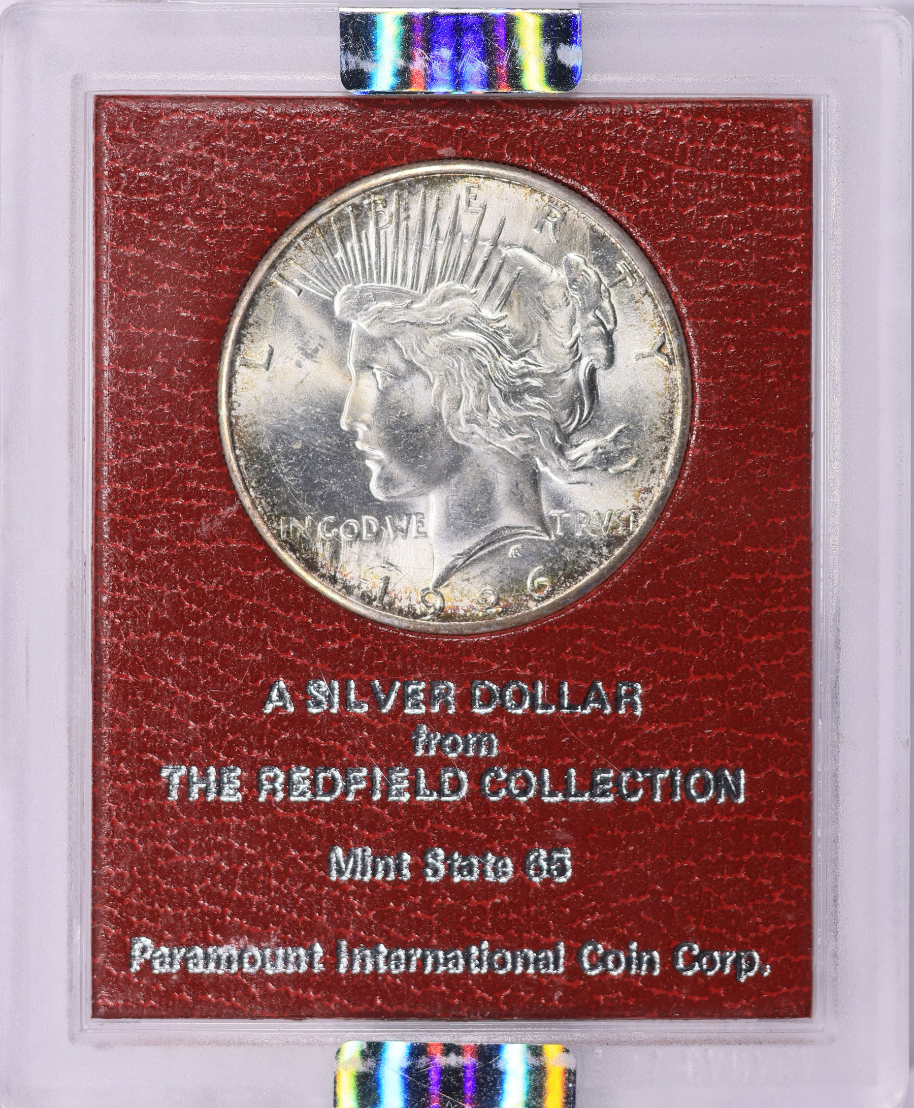 1926-S Peace Silver Dollar NGC MS-63 (Redfield Collection) (Paramount ...