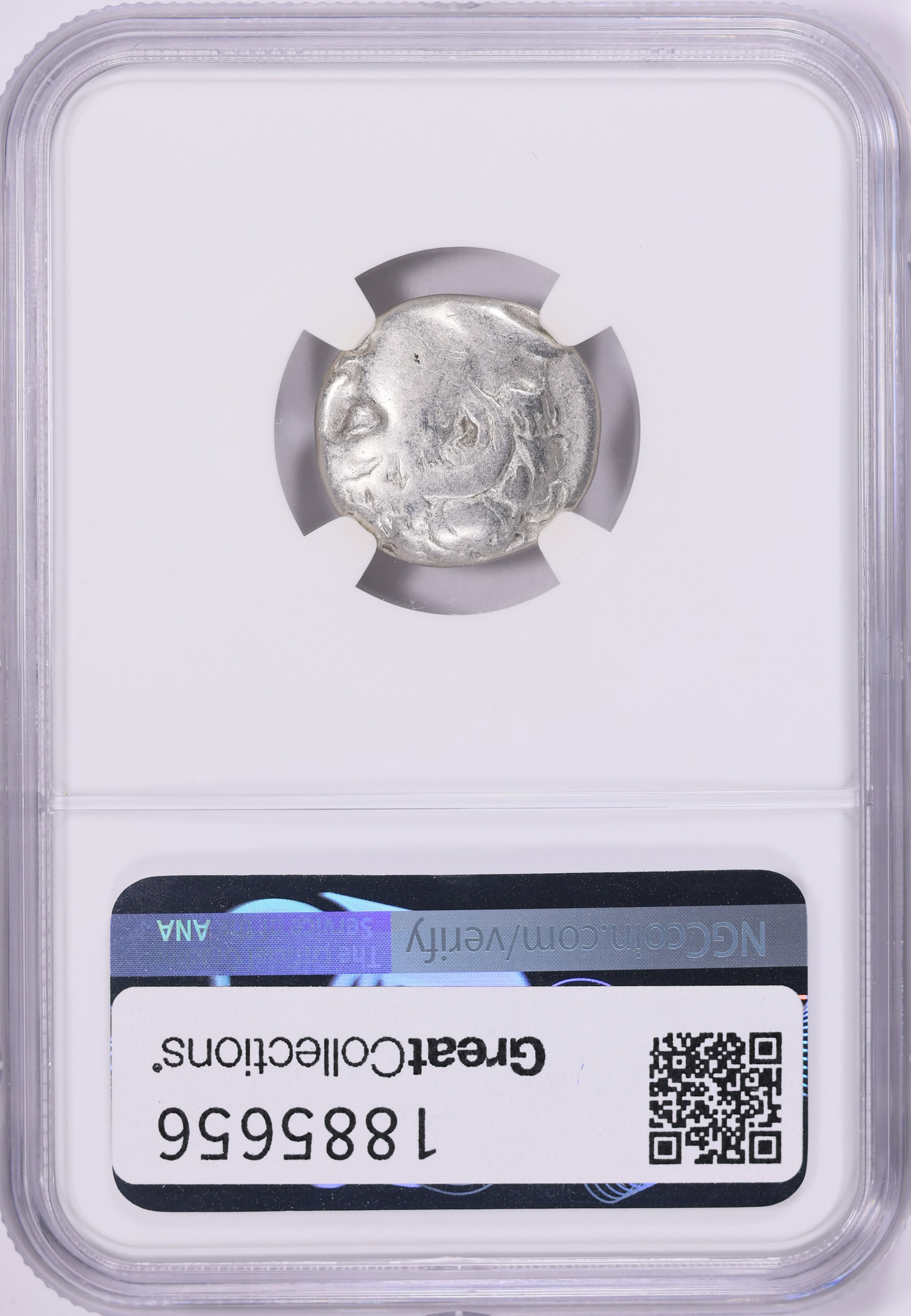 Ancient Cyrenaica, Cyrene c.308-277 B.C. AR Didrachm NGC F | Cert ...