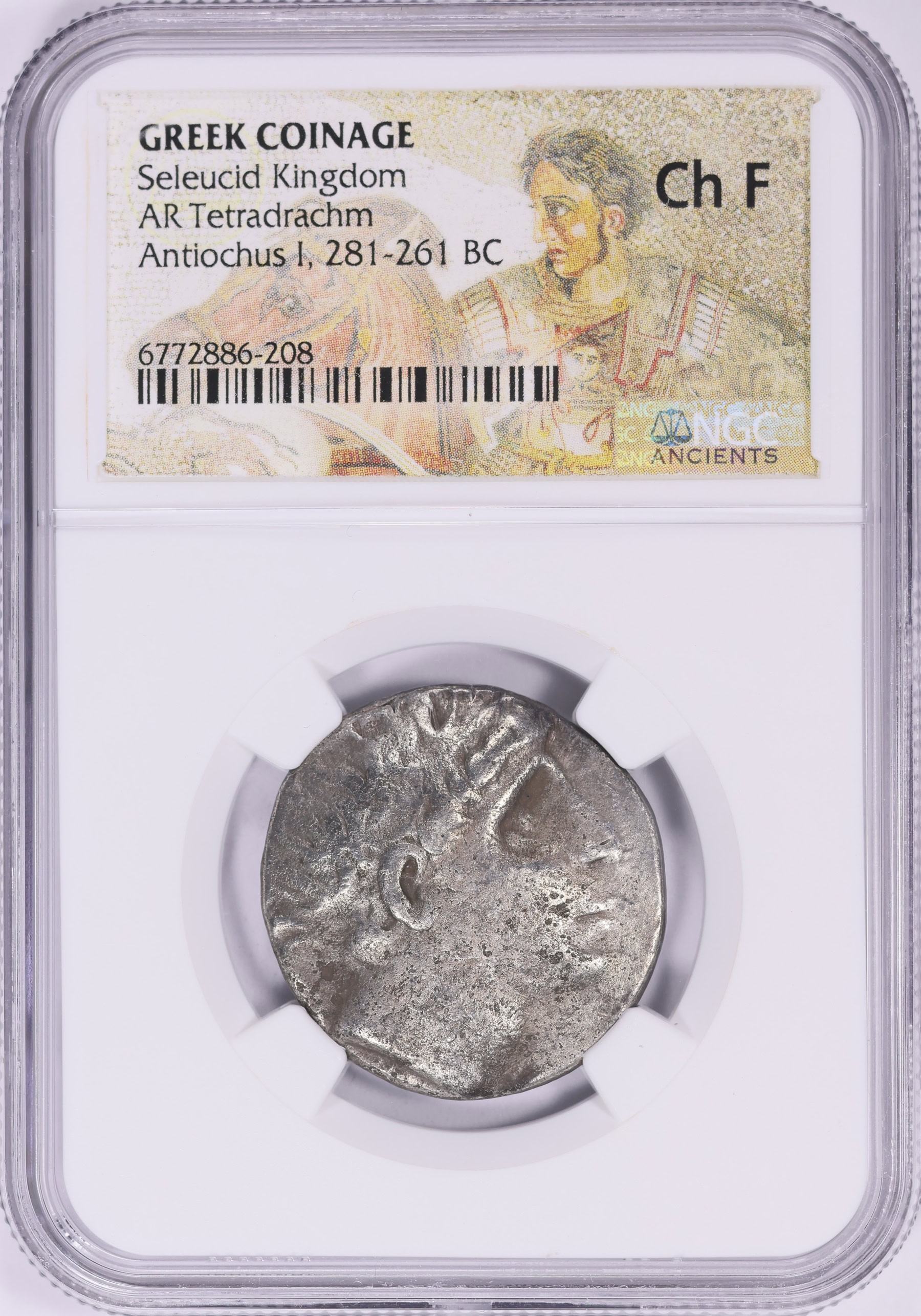 Ancient Seleucid Kingdom, Antiochus I Soter (281-261 B.C.) AR ...