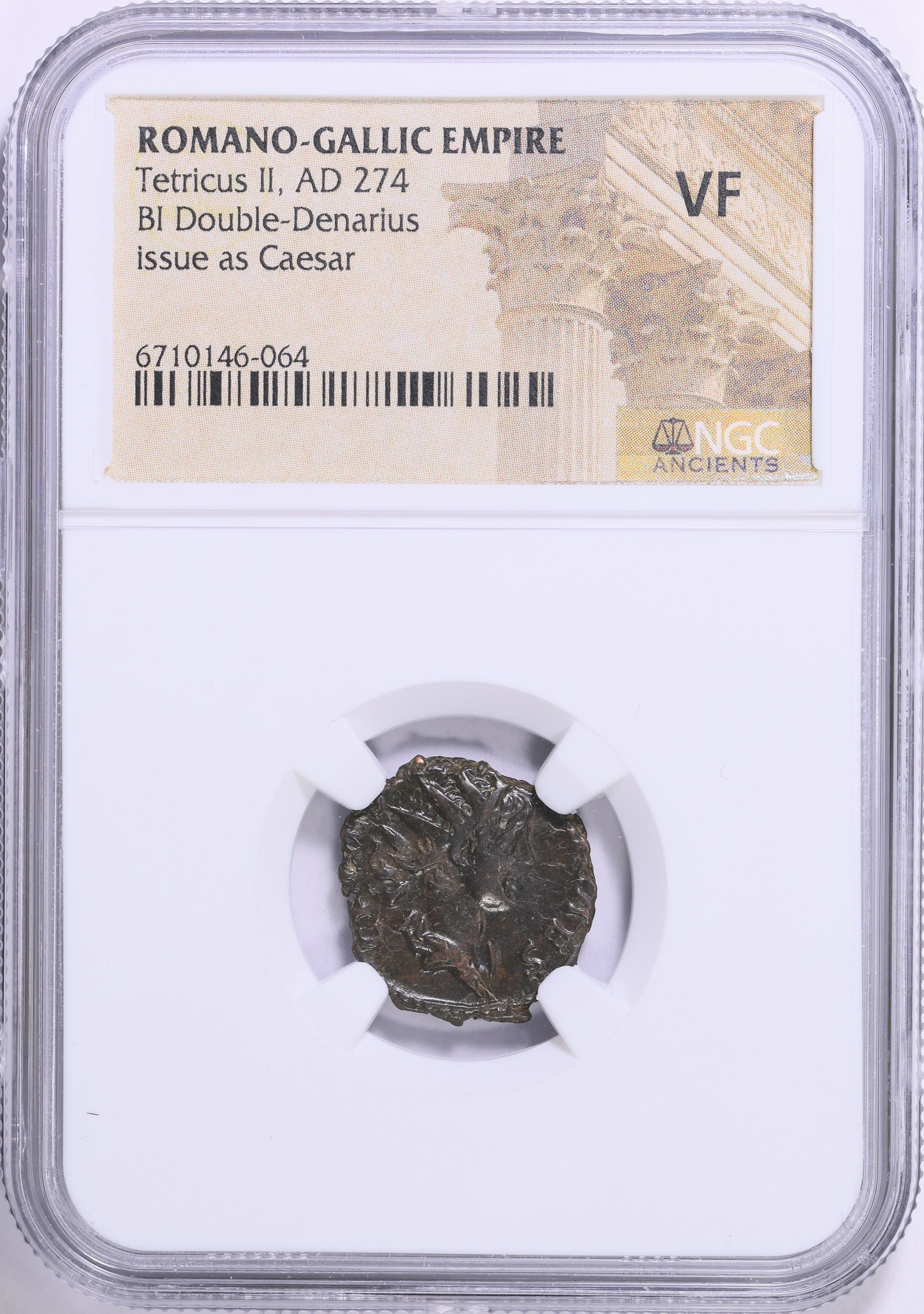 Ancient Roman Empire, Tetricus II as Caesar (A.D. 273-274) BI ...