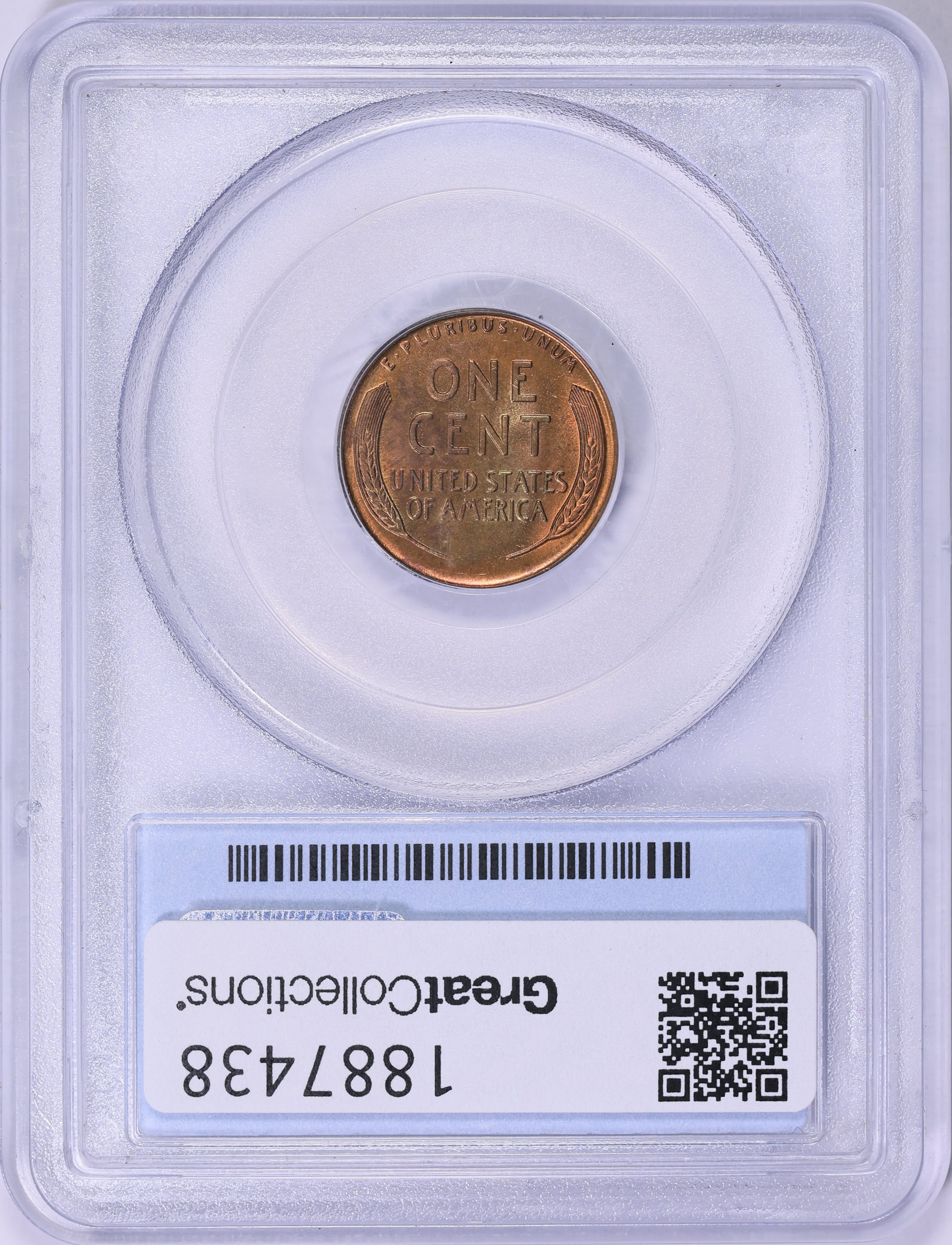 1924-S Lincoln Cent PCGS MS-64 RD (Item 1887438) | GreatCollections Coin Auctions