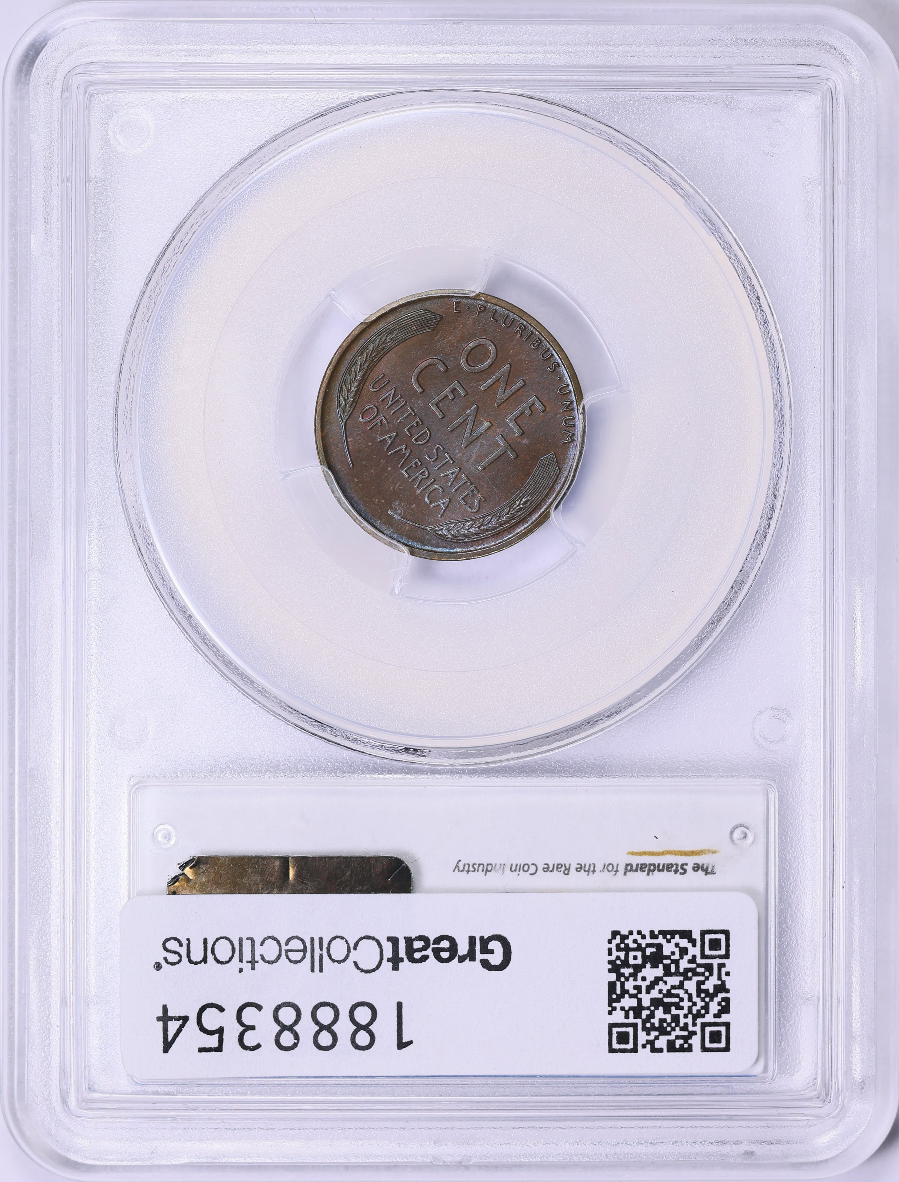 1911 Lincoln Cent PCGS Proof-65 BN (Toned) (The Larry Shepherd ...