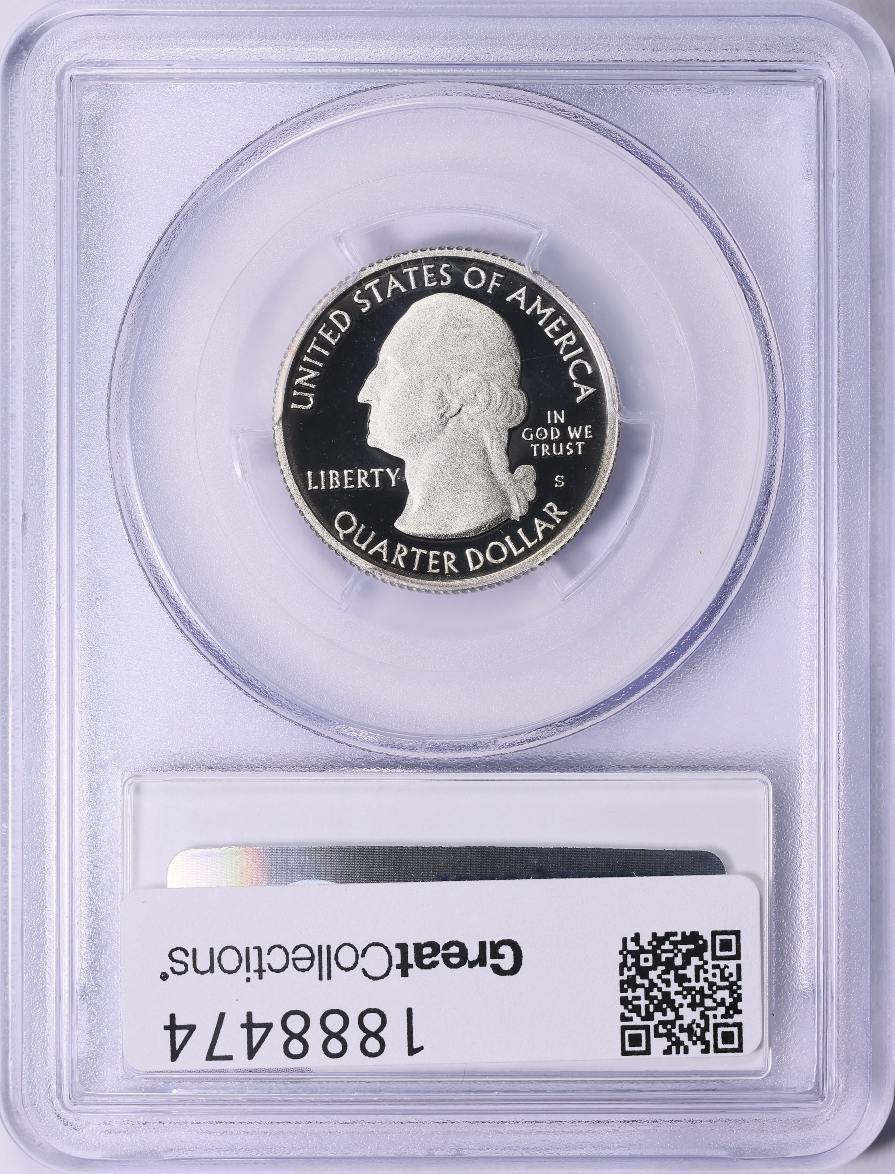 2010-S America the Beautiful Quarter Hot Springs PCGS Proof-69 DCAM ...
