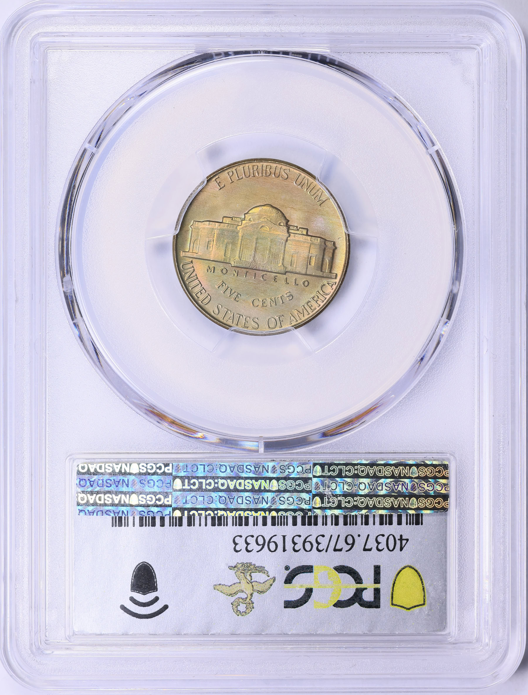 1949 Jefferson Nickel PCGS MS-67 (Toned) (D.L. Hansen Collection) (Item ...