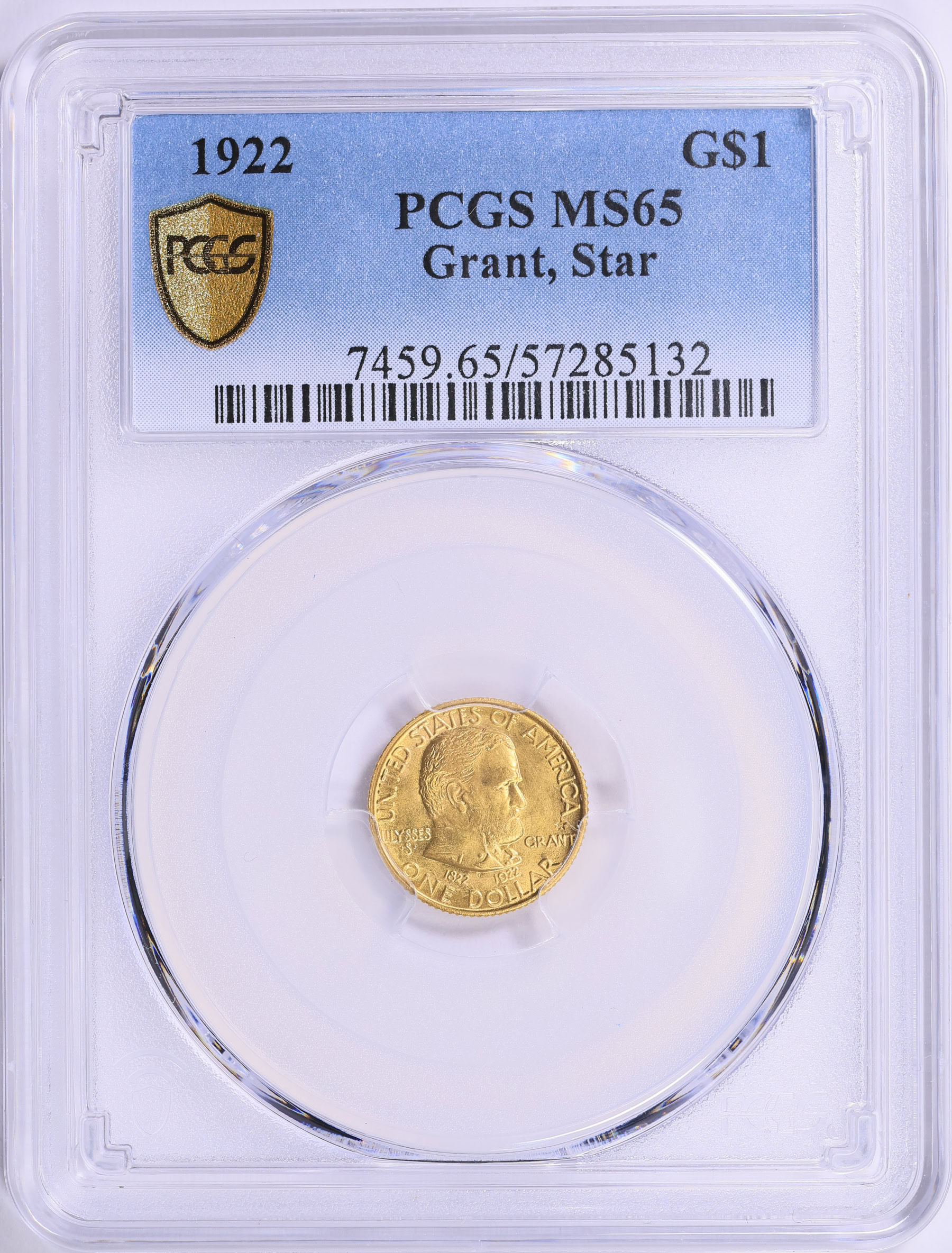 1922 Grant Gold Dollar Star PCGS MS-65 (Item 1889056 ...