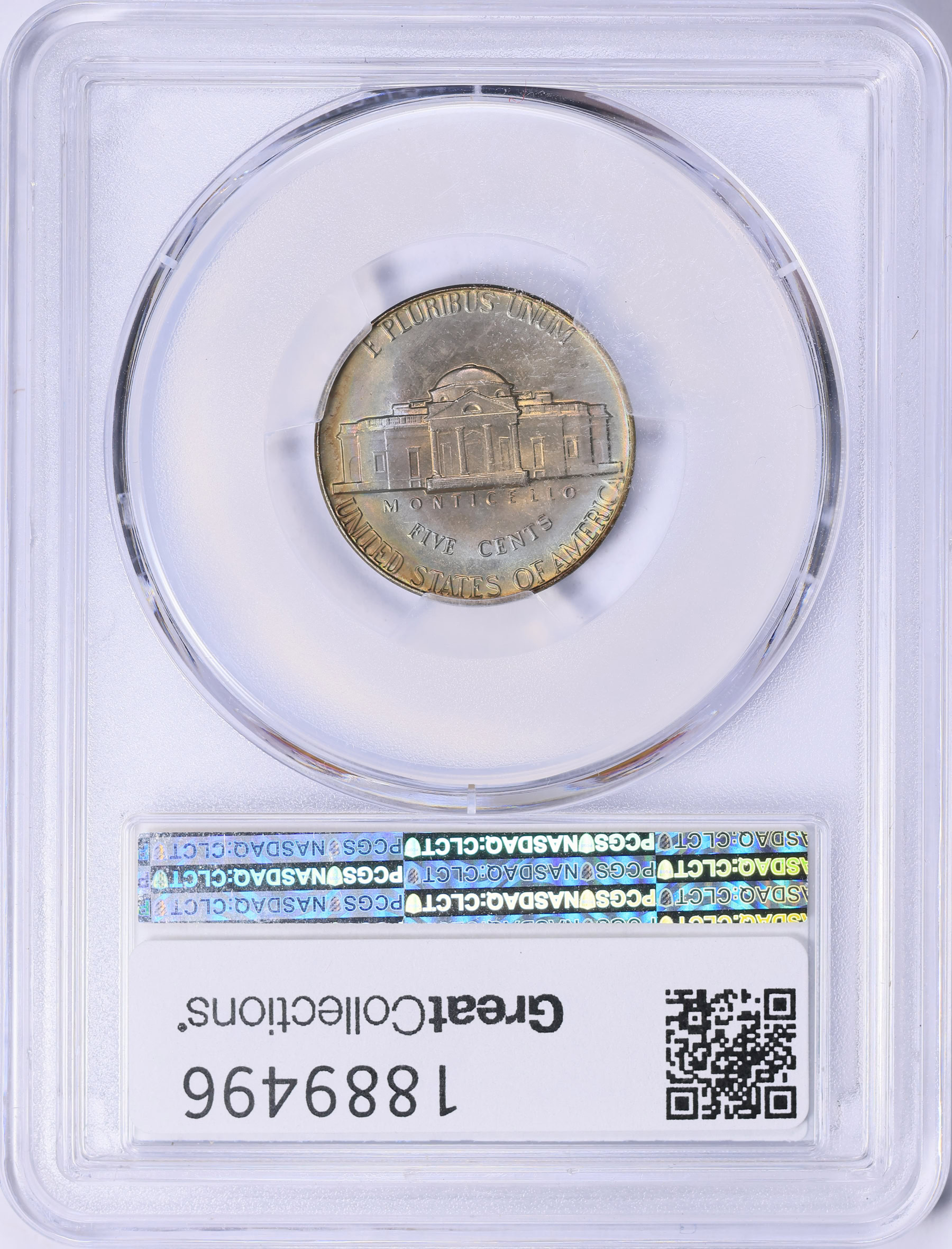 1976 Jefferson Nickel PCGS MS-66 FS (Toned) (Item 1889496 ...