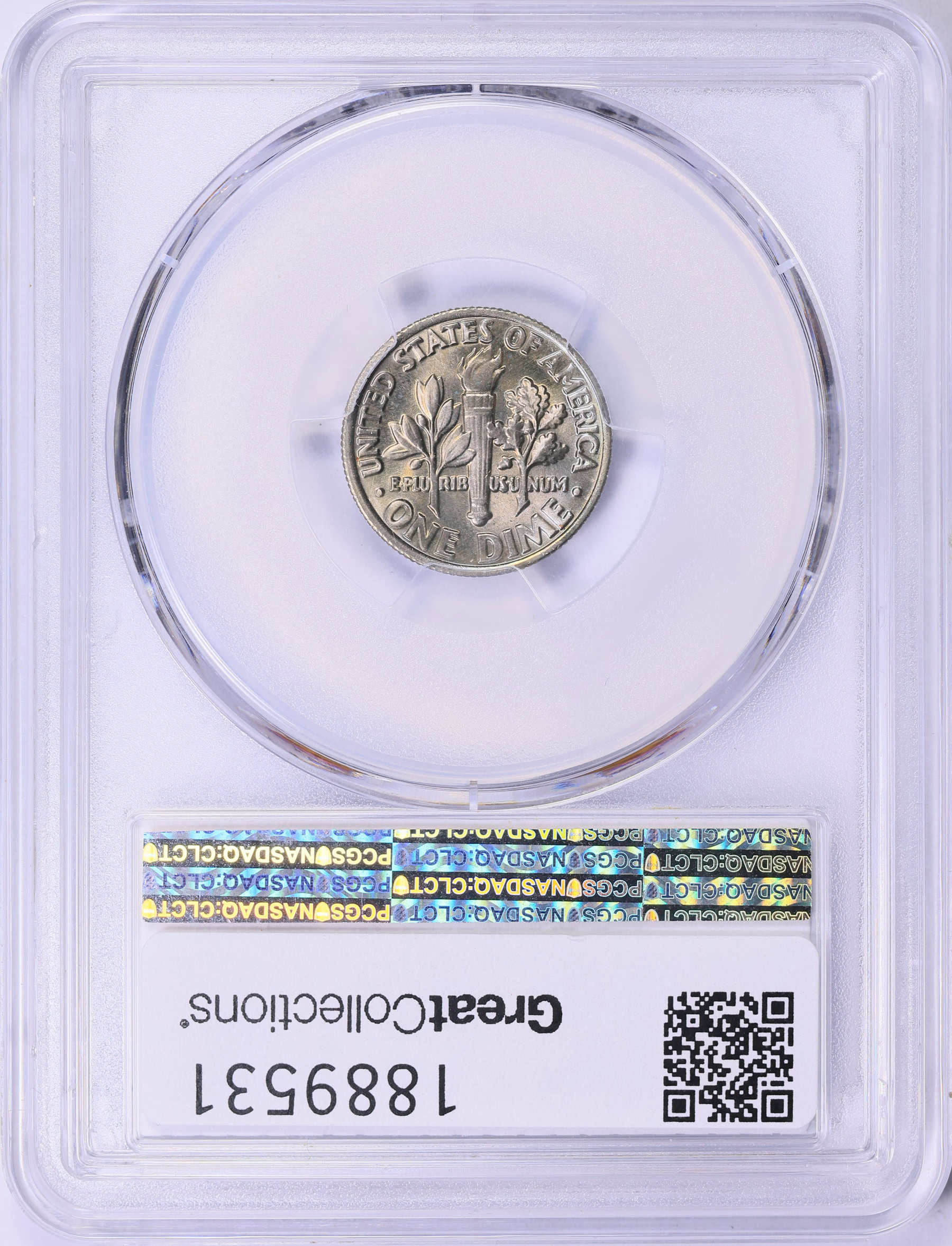 1982-P Roosevelt Dime PCGS MS-67 FB (Toned) (Item 1889531 ...