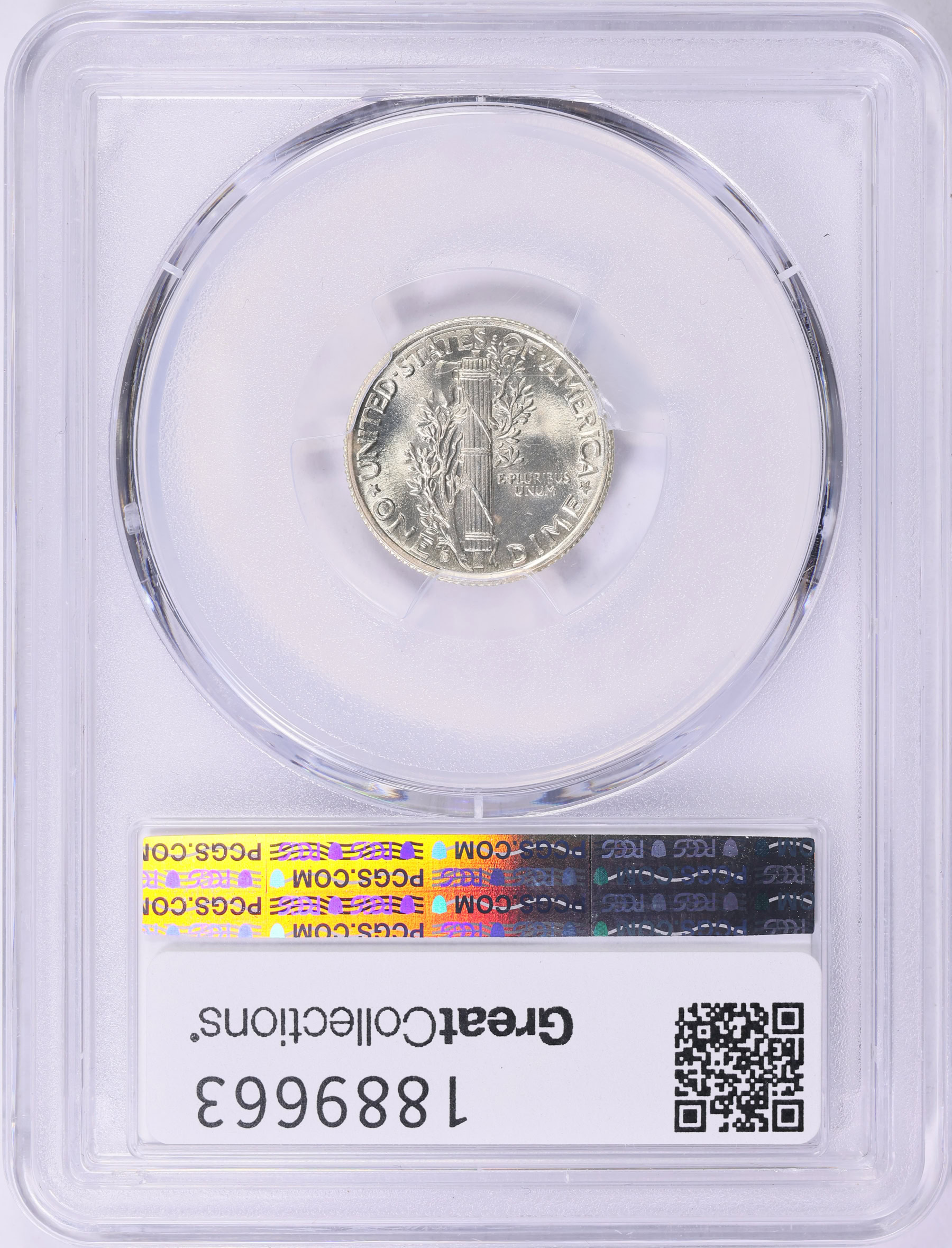 1941-S Mercury Dime PCGS MS-66 FB (Item 1889663) | GreatCollections Coin Auctions