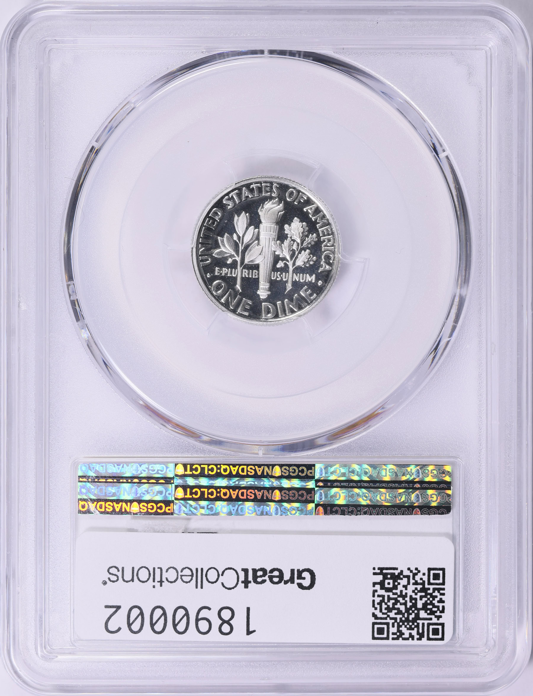 2002-S Roosevelt Dime Silver PCGS Proof-69 DCAM (Item 1890002 ...