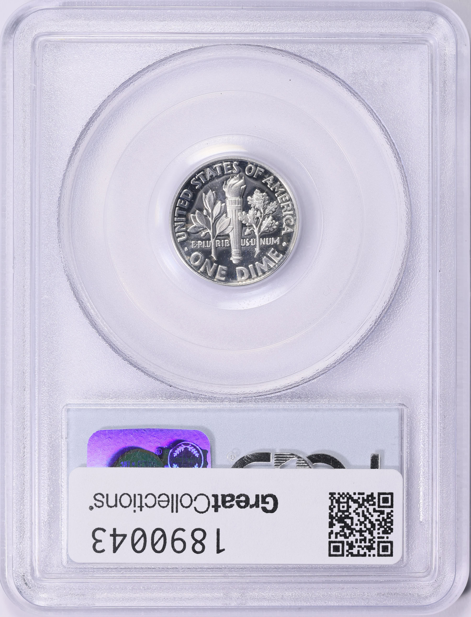 2001-S Roosevelt Dime Silver PCGS Proof-69 DCAM (Item 1890043 ...