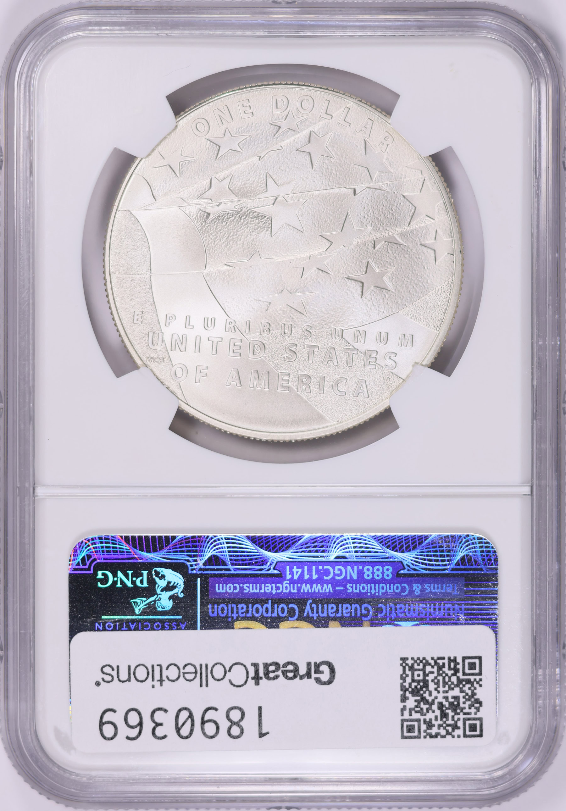 2012-P Star-Spangled Banner Silver Dollar NGC MS-70 (Item 1890369 ...