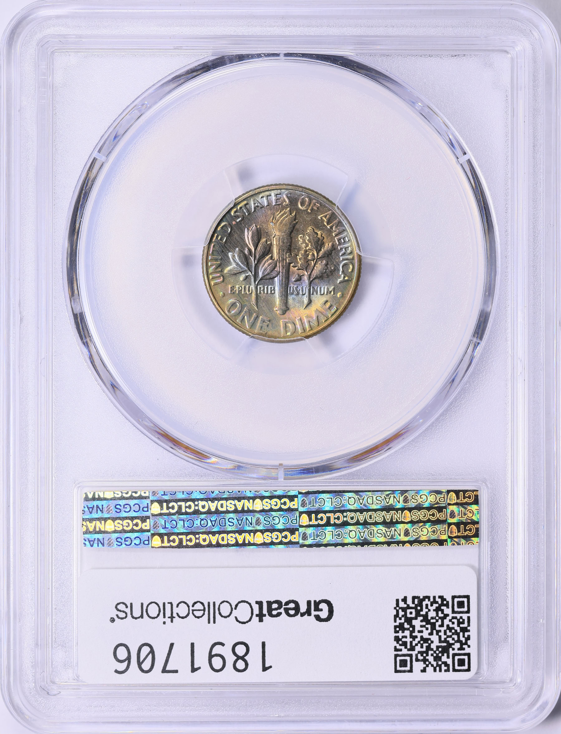 1979-D Roosevelt Dime PCGS MS-65 (Toned) (Item 1891706 ...