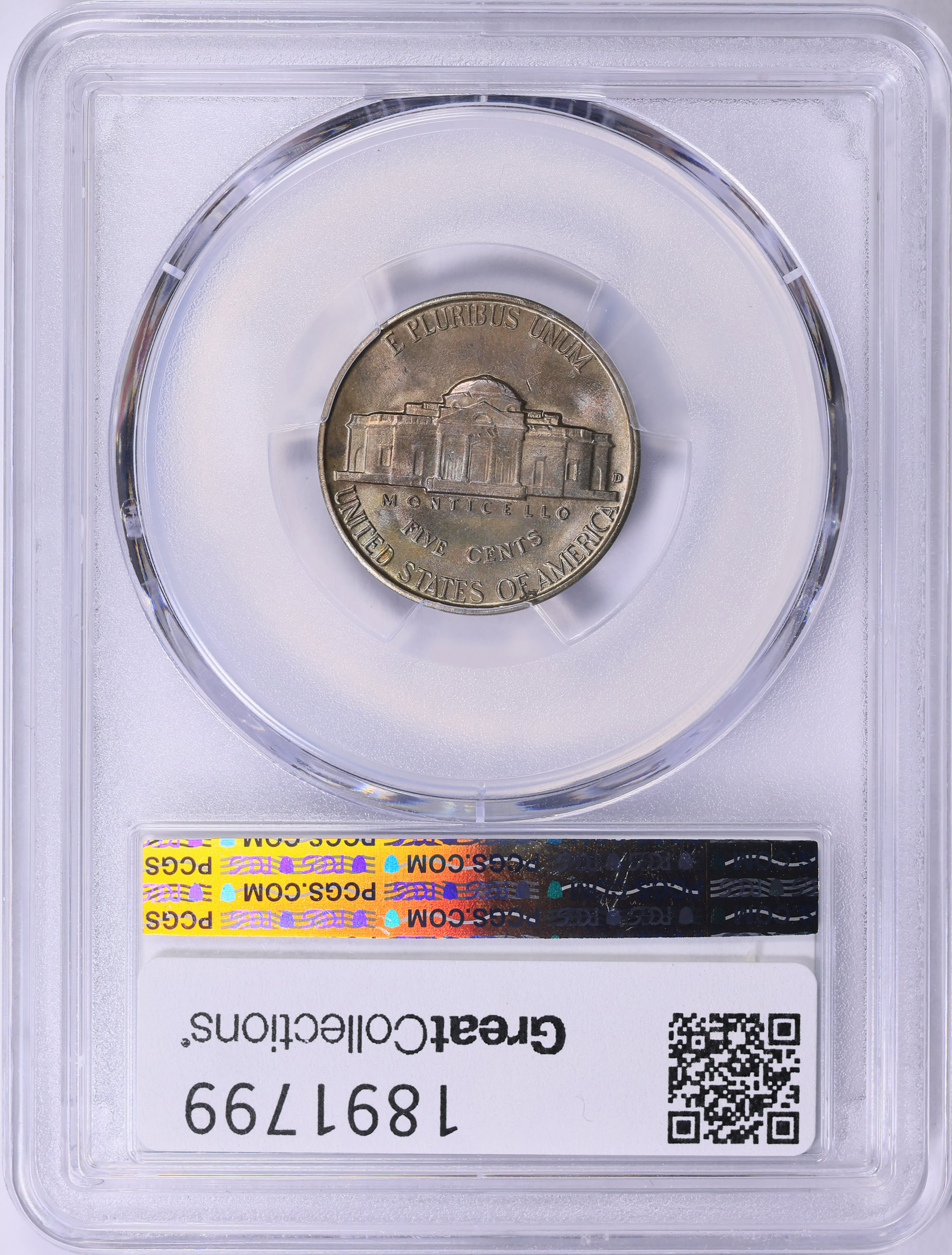 1940-D Jefferson Nickel PCGS MS-62 FS (Toned) (Item 1891799 ...