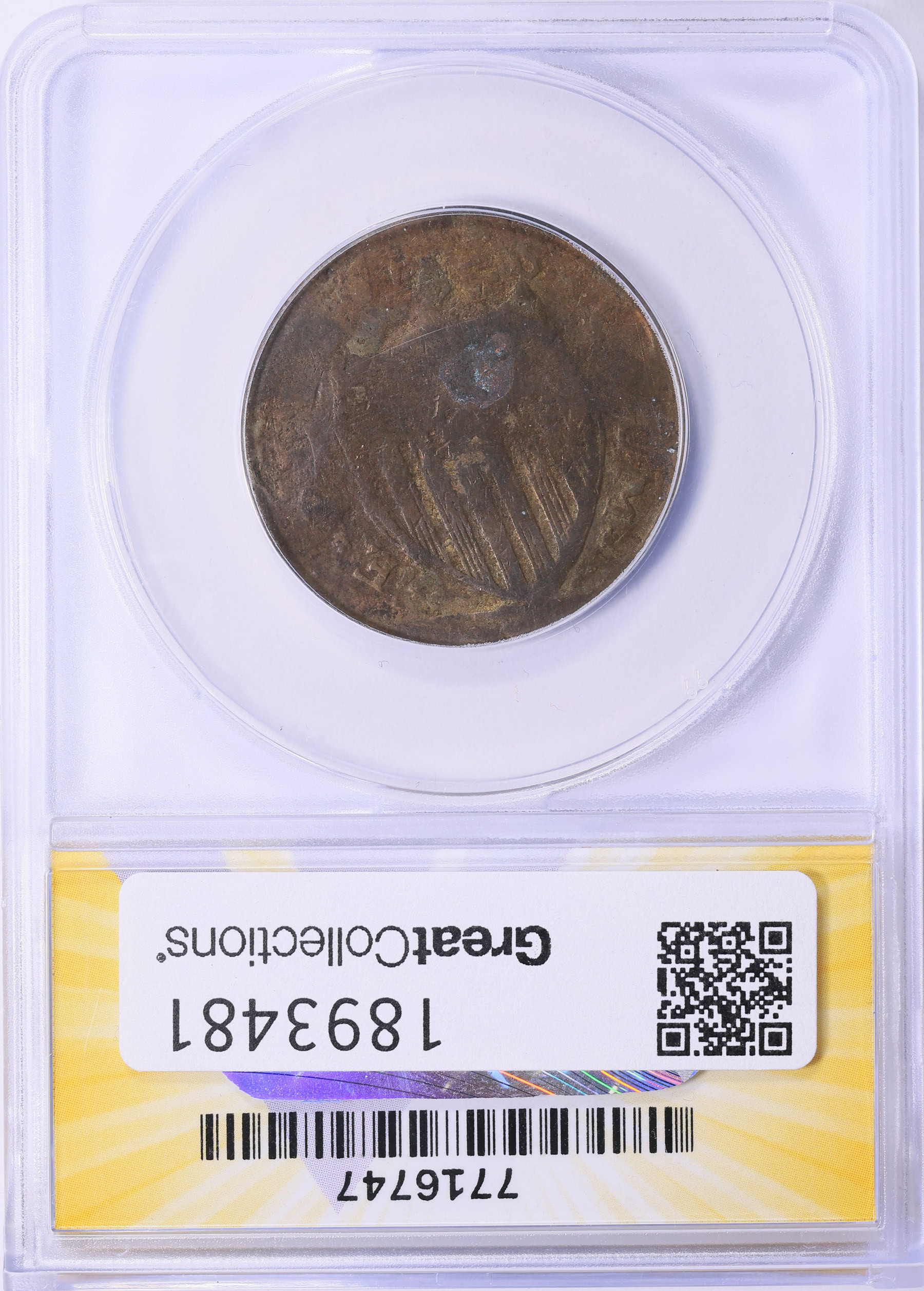 1787 NJ New Jersey Copper Maris 6-D ANACS PO-1 Details (Item 1893481 ...