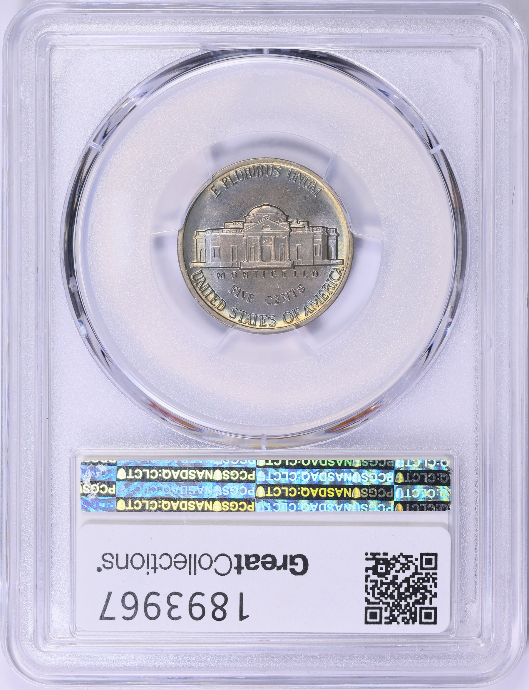 1985-P Jefferson Nickel PCGS MS-67 FS (Toned) (Item 1893967 ...