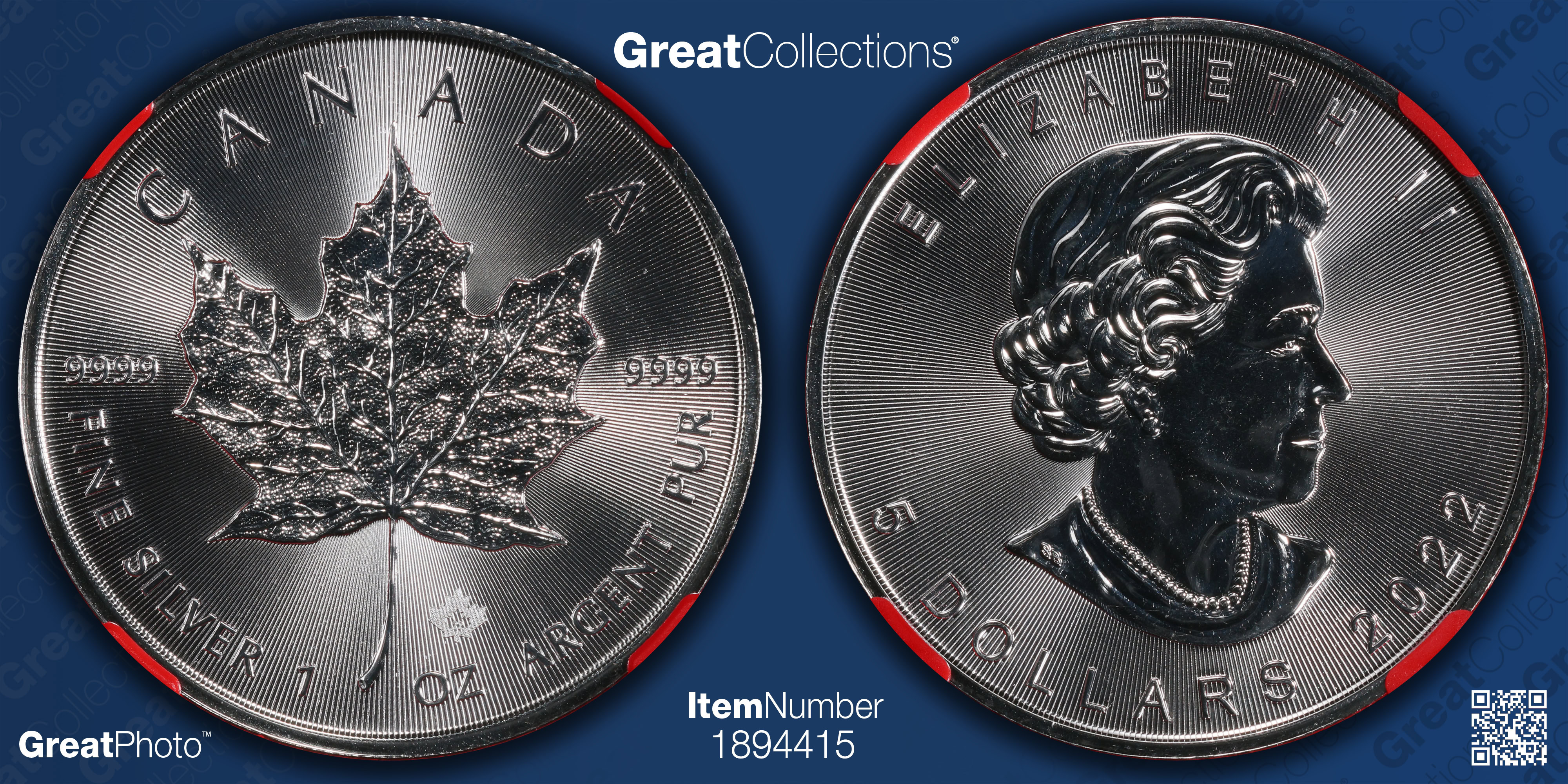 Canada 2022 Silver $5 Maple Leaf KM-1601 First Releases NGC MS-70 (Red ...