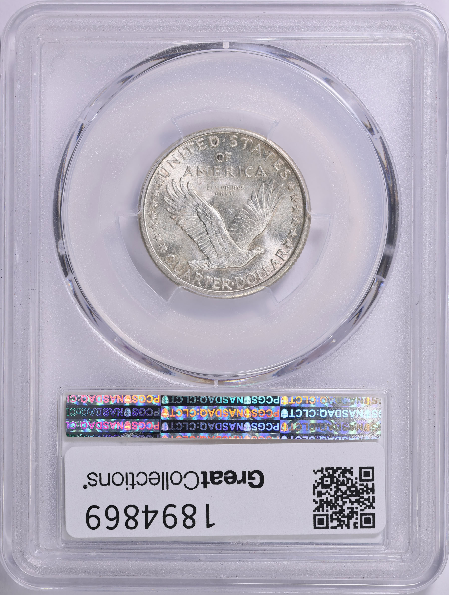 1917-D Standing Liberty Quarter Type 1 PCGS MS-66 FH (Item 1894869 ...