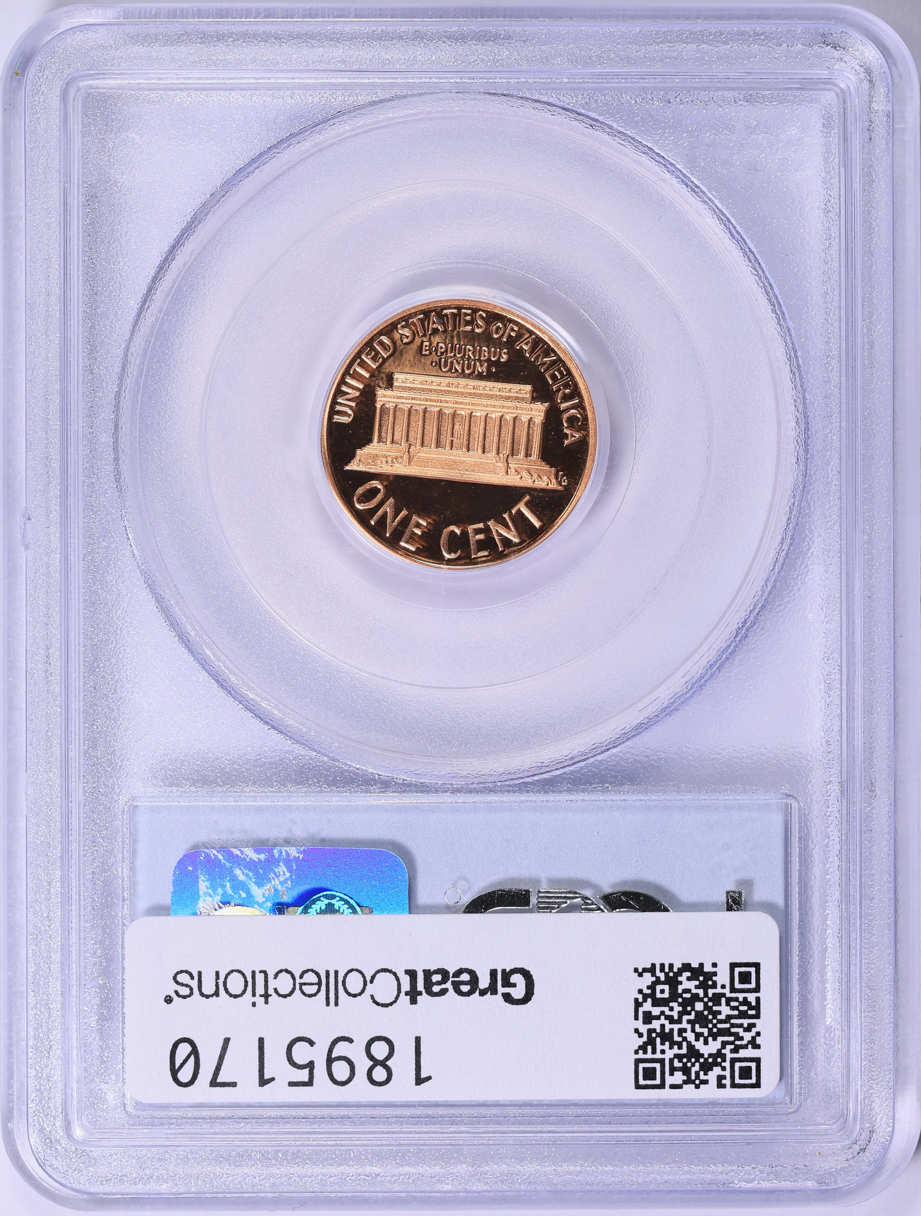 1989-S Lincoln Cent PCGS Proof-69 RD DCAM (Item 1895170 ...