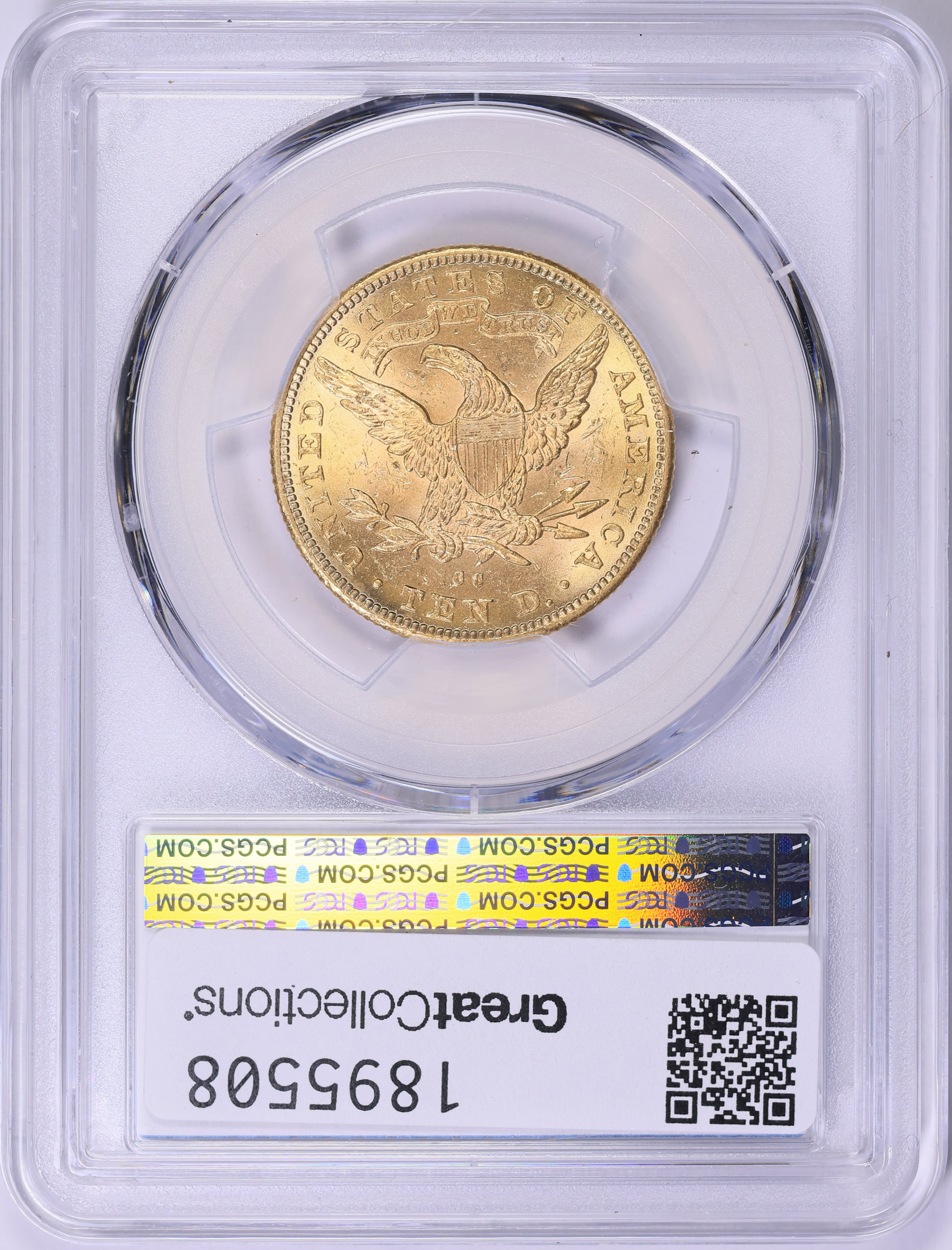 1891-CC Liberty Gold Eagle PCGS MS-62 (Item 1895508) | GreatCollections Coin Auctions