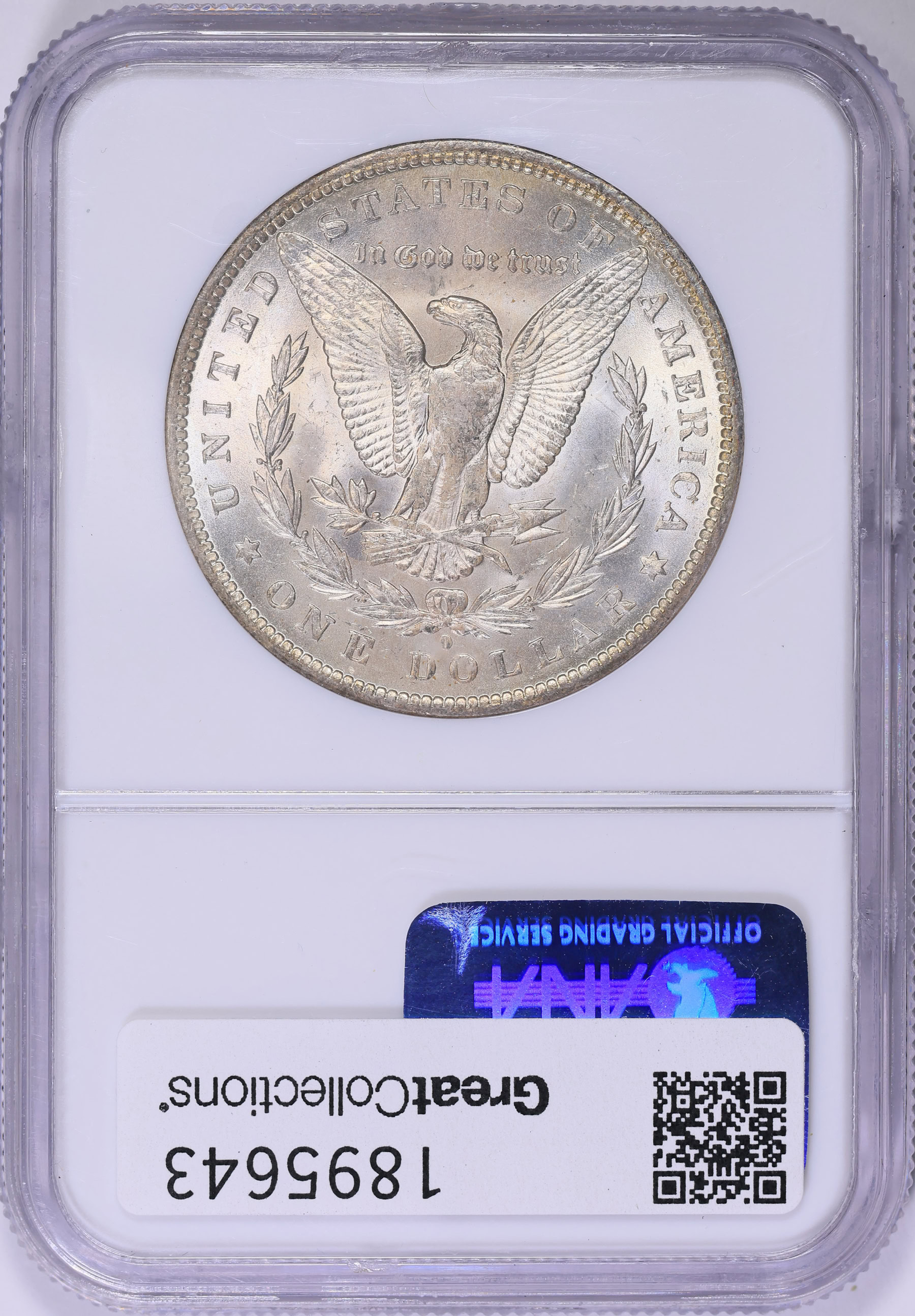 1884-O Morgan Silver Dollar NGC MS-64 (Toned) (Binion Collection) (Item 1895643 ...