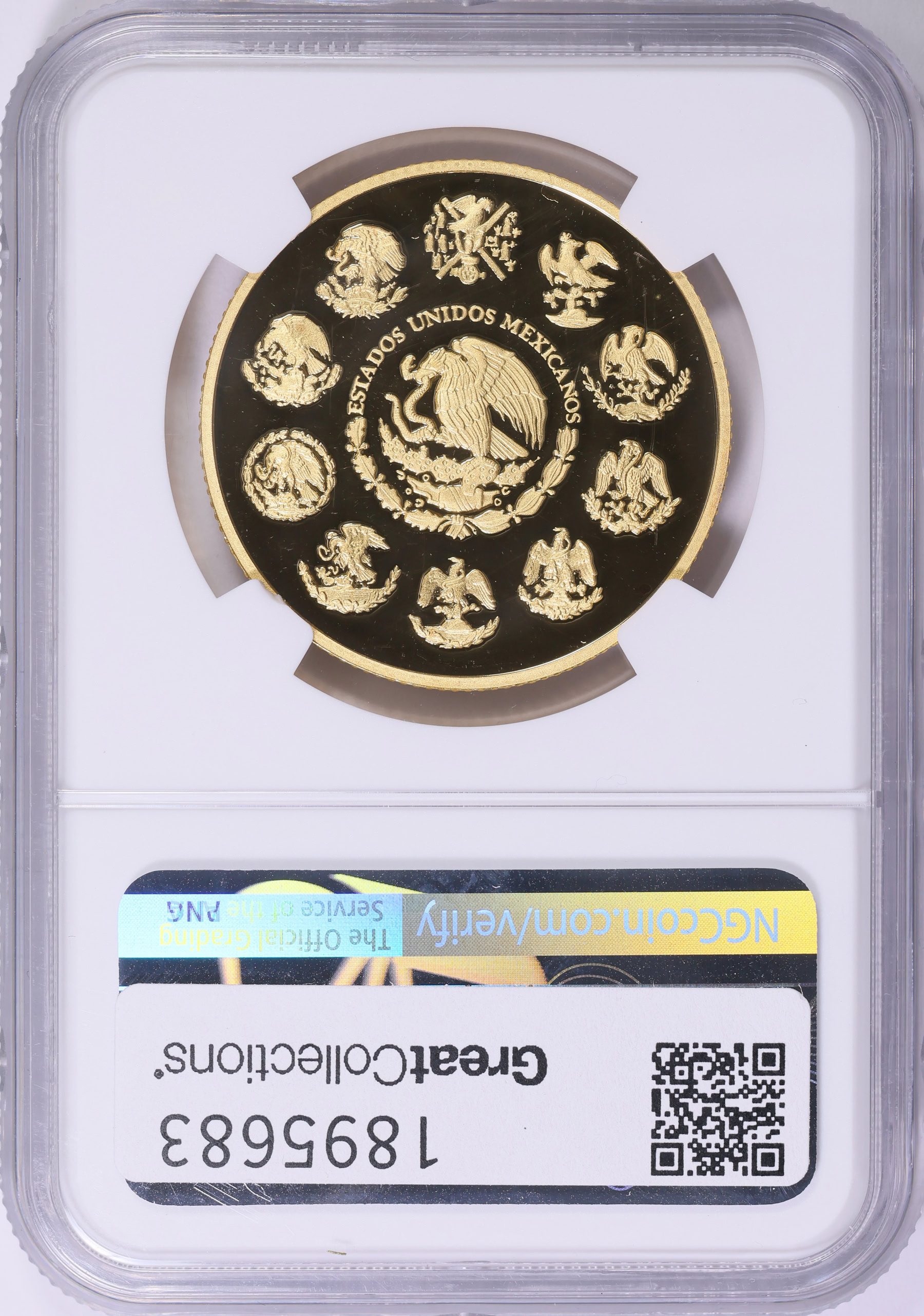 Mexico 2013-Mo Gold Onza Libertad KM-675 NGC Proof-69 UC (AGW = 0.999 oz.) (Item 1895683 ...