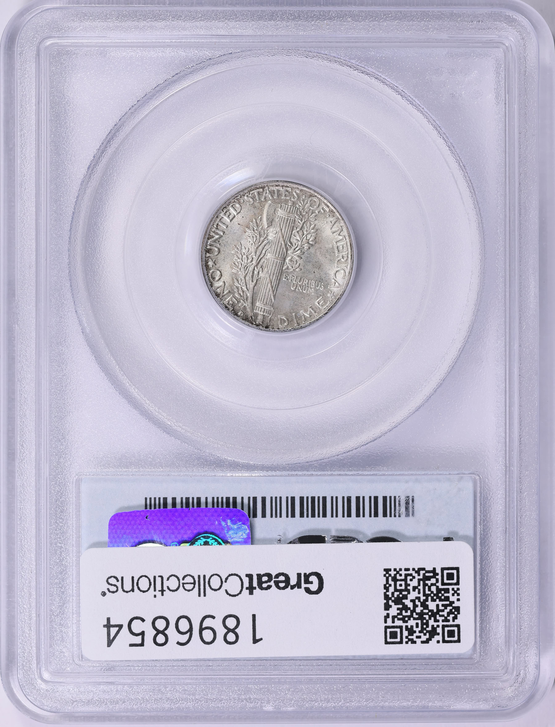 1937-D Mercury Dime PCGS MS-66 FB (Item 1896854) | GreatCollections Coin Auctions