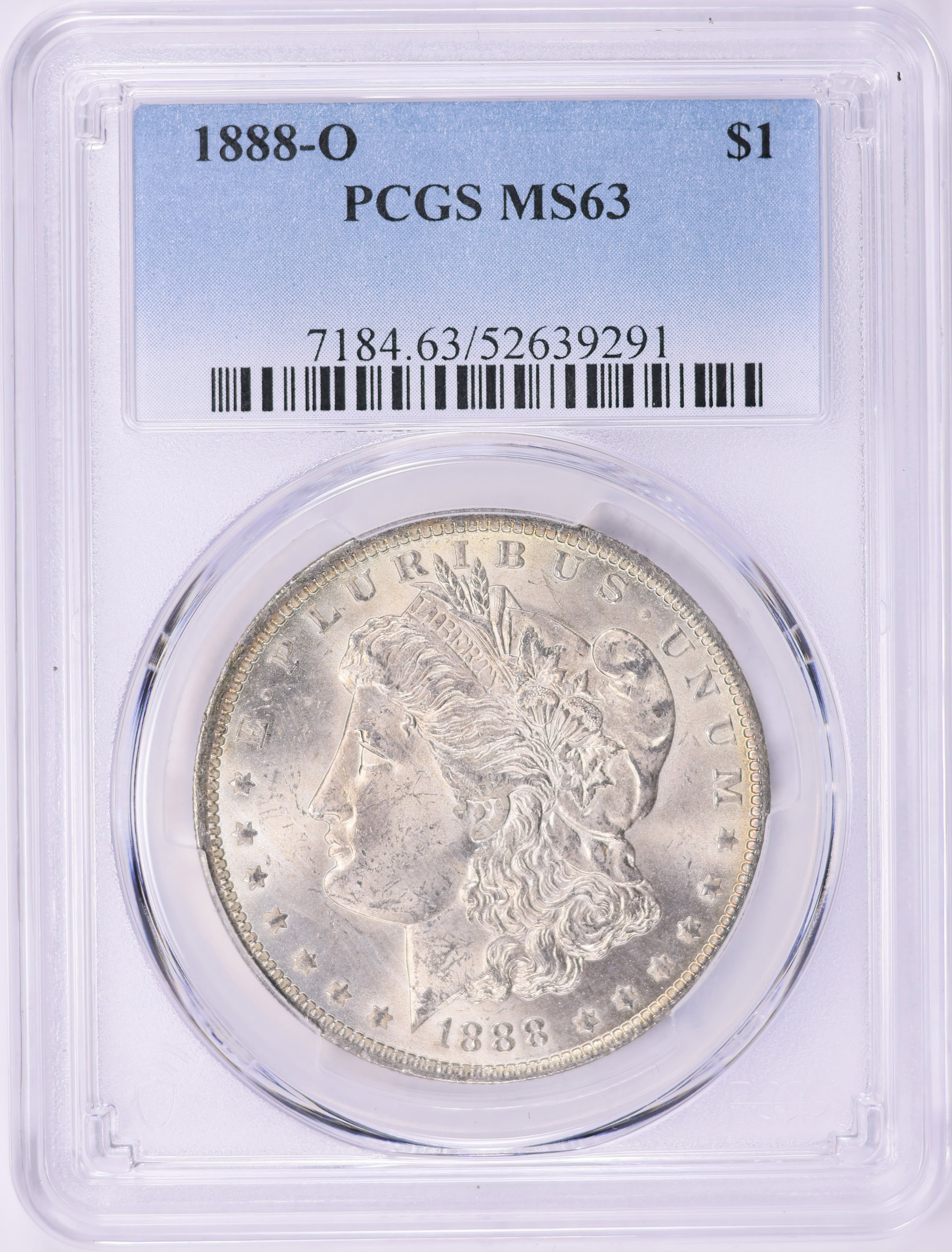 1888-O Morgan Silver Dollar PCGS MS-63 (Item 1898664) | GreatCollections Coin Auctions