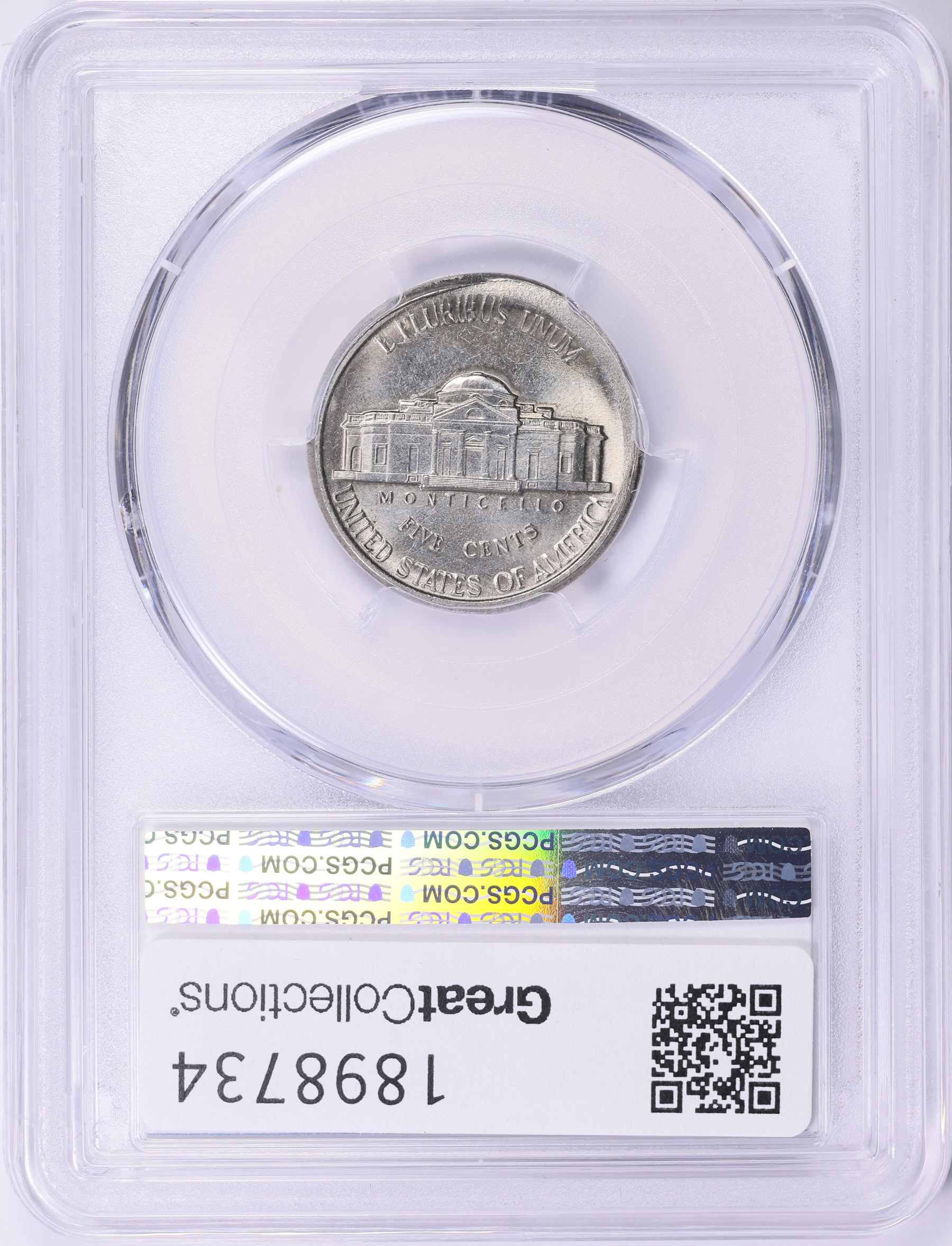 Mint Error 1994-P Jefferson Nickel Broadstruck PCGS MS-64 | PCGS Cert ...