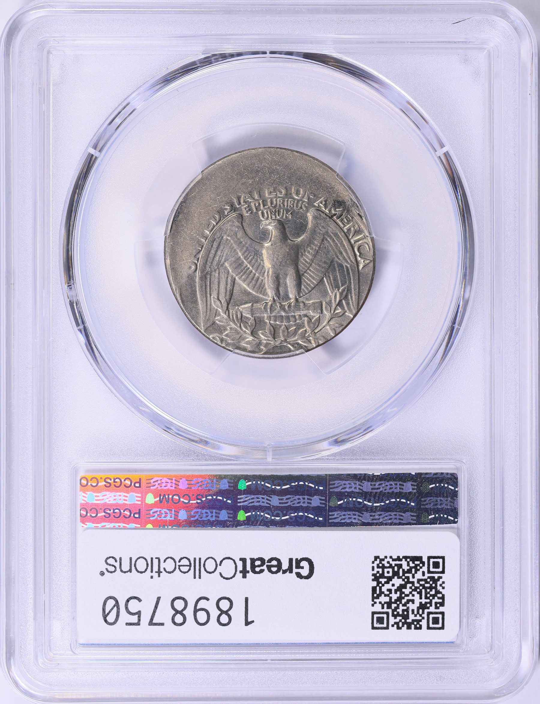 Mint Error 1983-P Washington Quarter Struck 20% Off Center PCGS AU-58 ...
