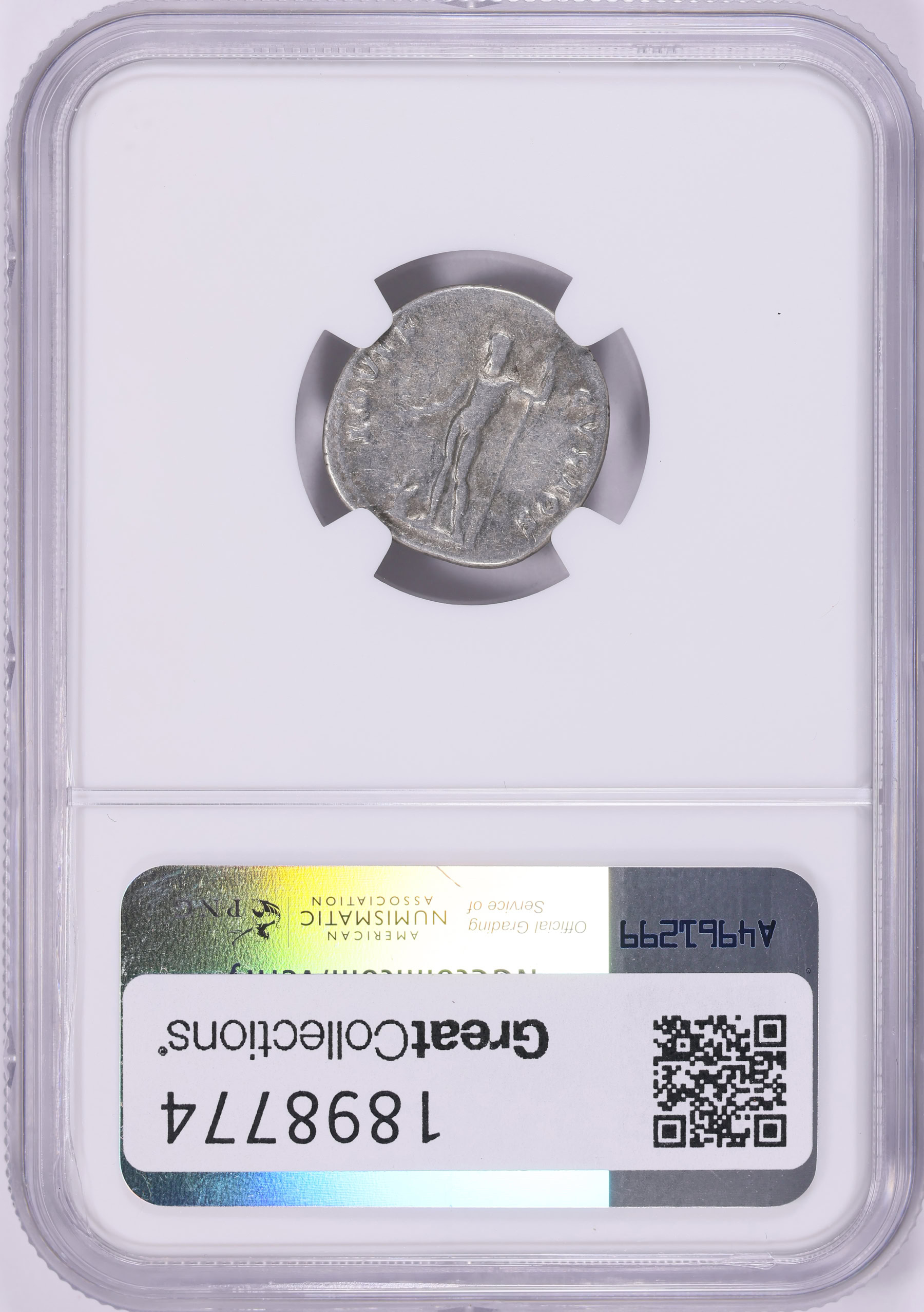 Ancient Roman Empire, Titus as Caesar (A.D. 69-79) A.D. 76 AR Denarius ...