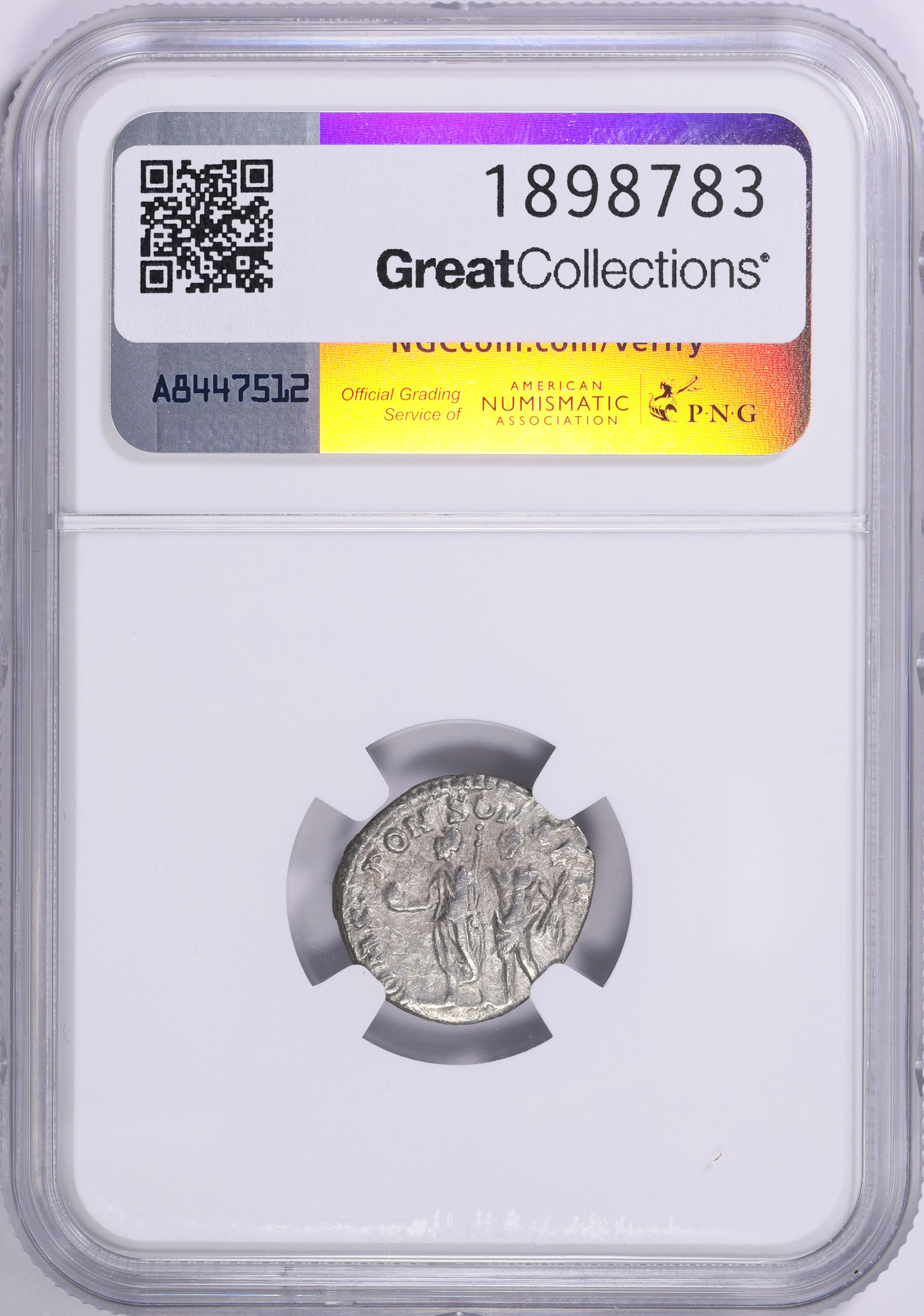 Ancient Roman Empire, Commodus (A.D. 177-192) c.A.D. 191 AR Denarius (2 ...