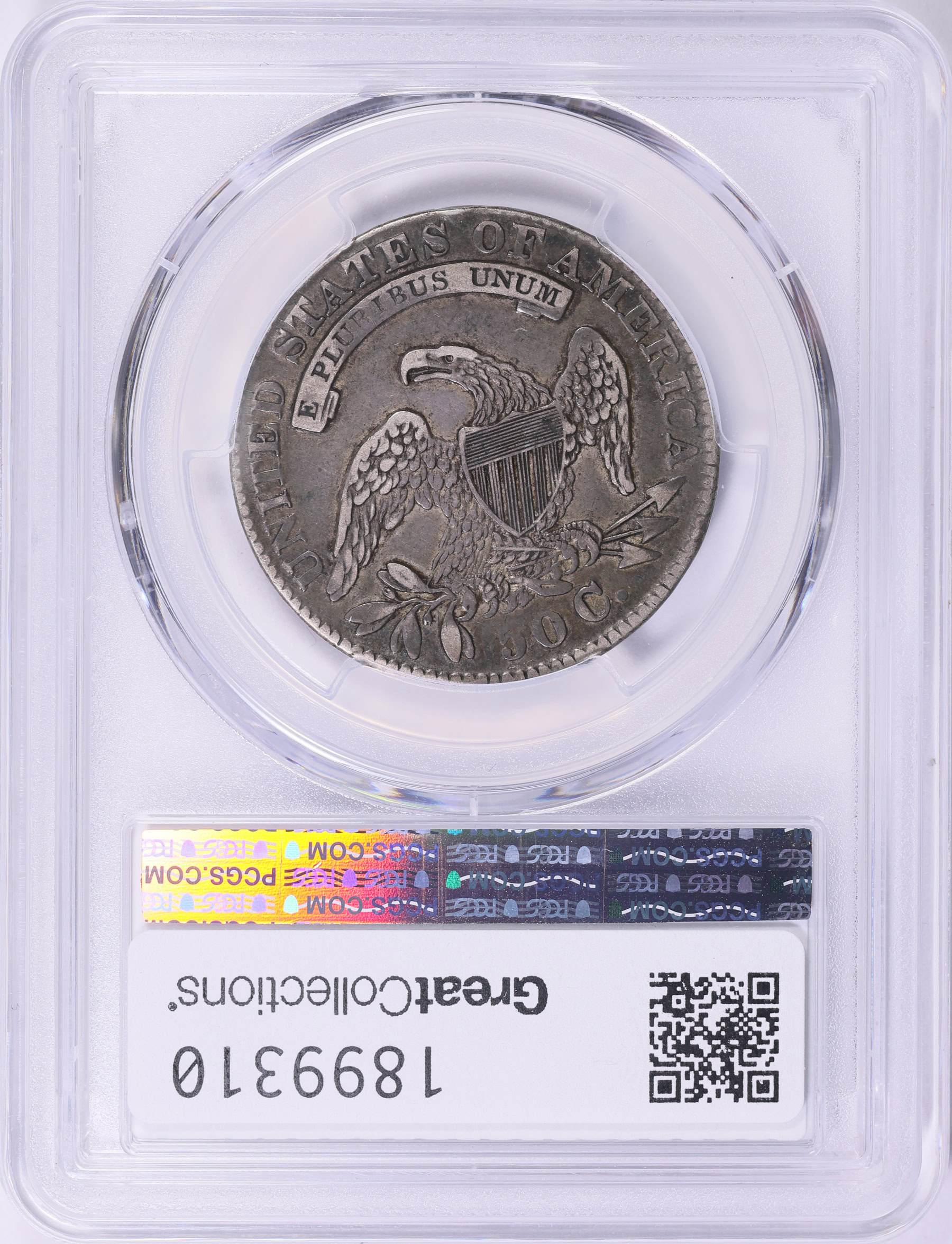 1833 Capped Bust Half Dollar PCGS VF-30 (Item 1899310 ...